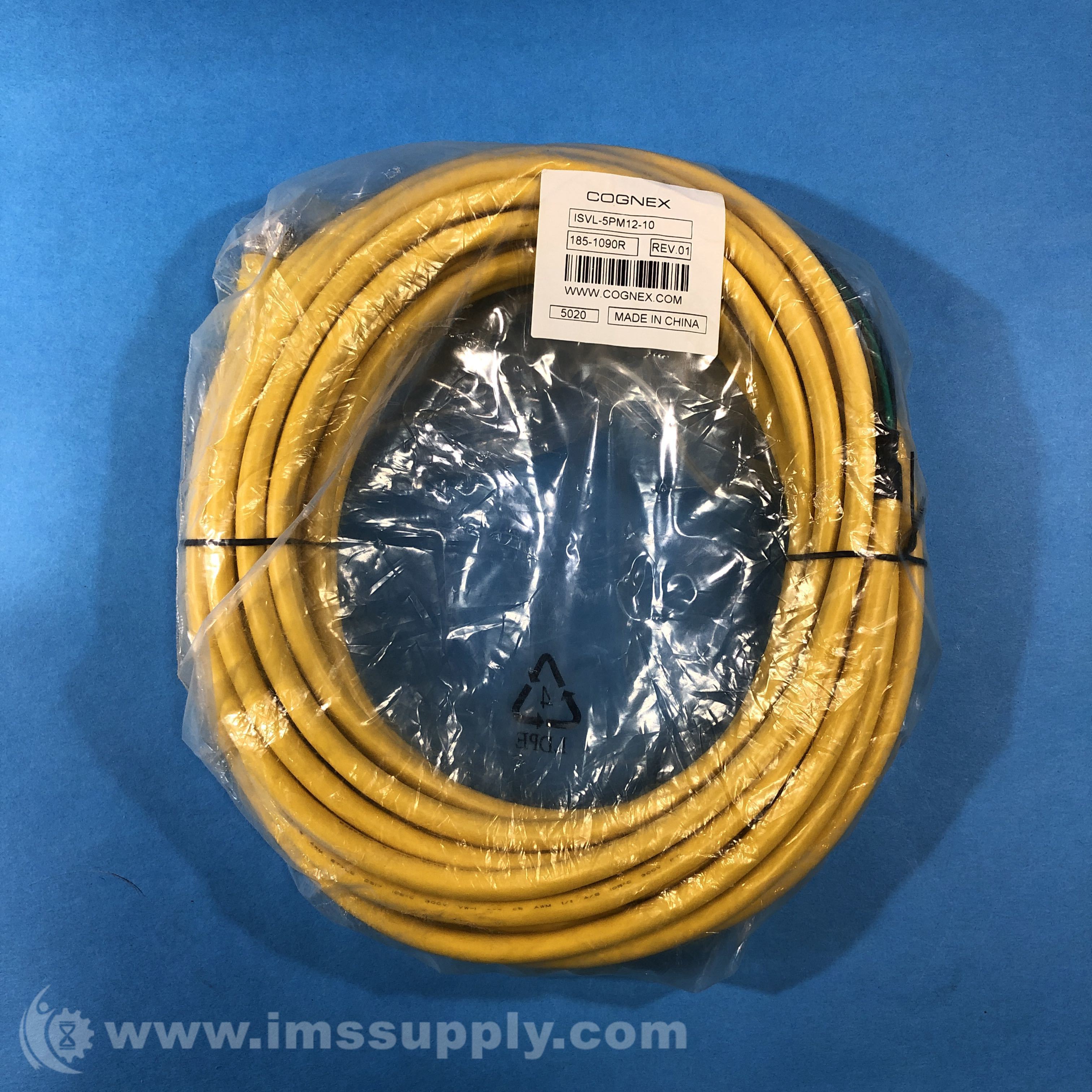 Cognex ISVL-5PM12-10 Connecting Cable - IMS Supply