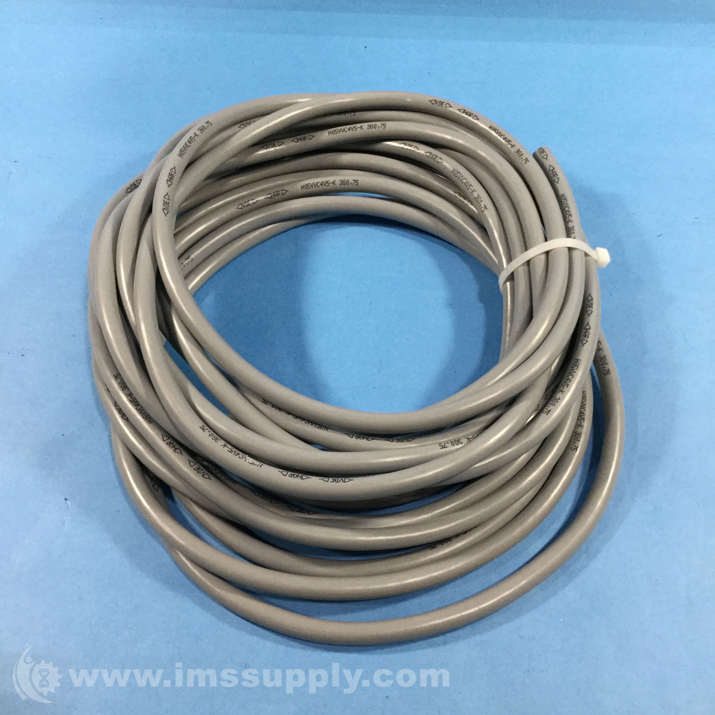 H05VVC4V5-K 3G0,75 PVC Control Cable, Copper Braiding - IMS Supply