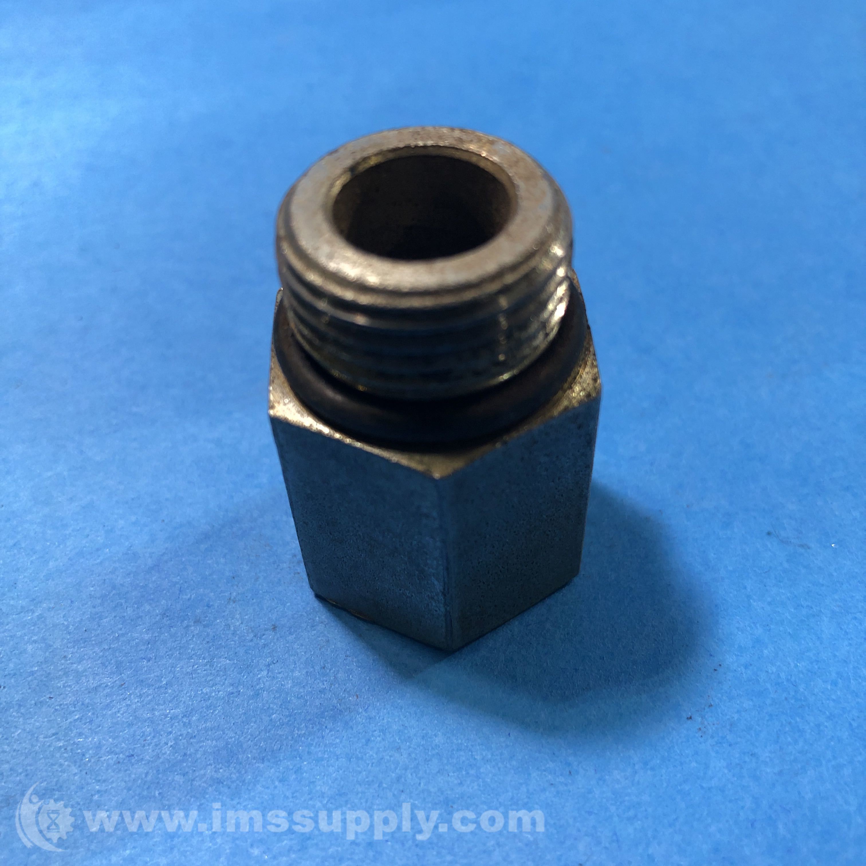 Lenz 8 Hex O Ring Threaded Straight Fitting - IMS Supply
