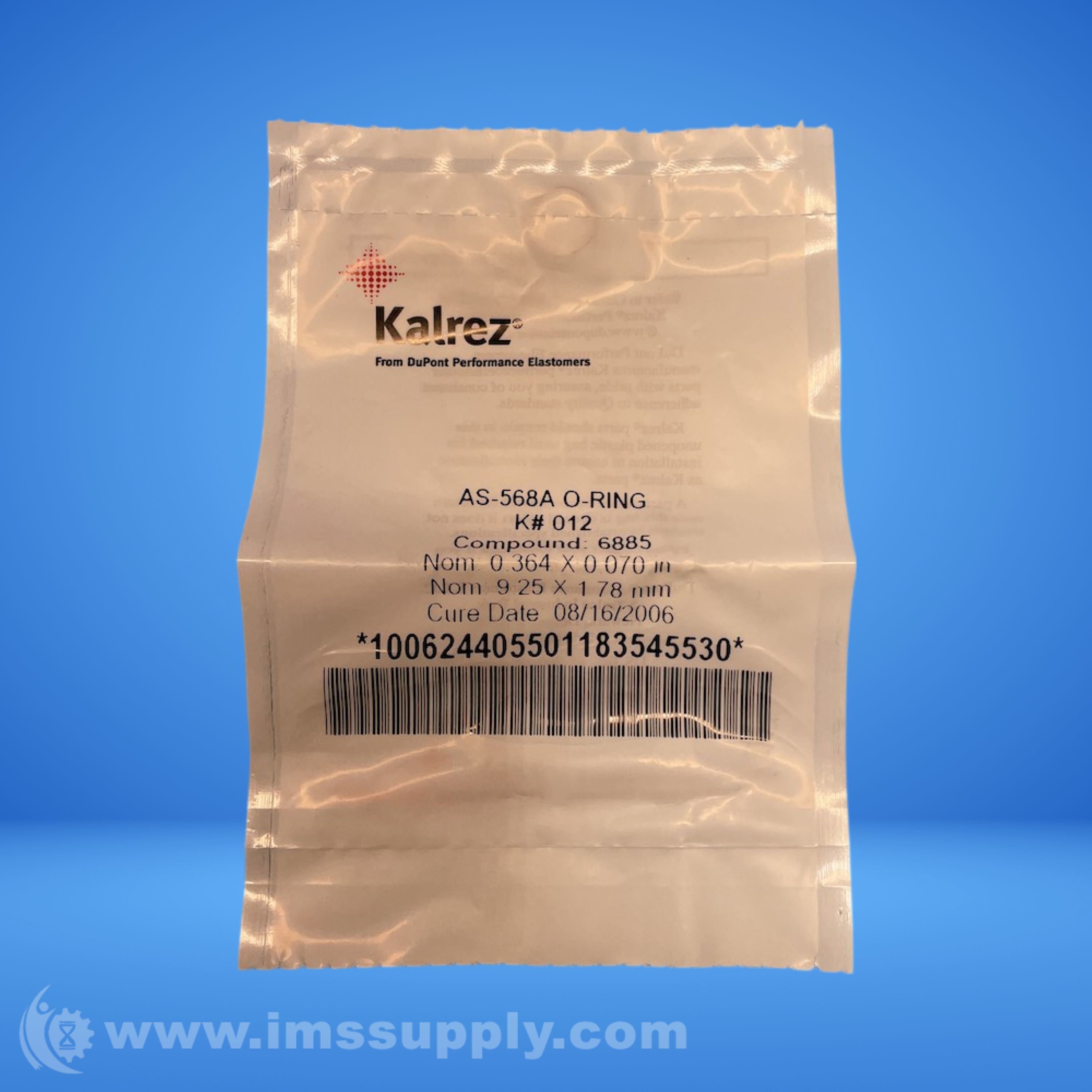 Dupont K# 012 Kalrez AS-568 O Ring - IMS Supply