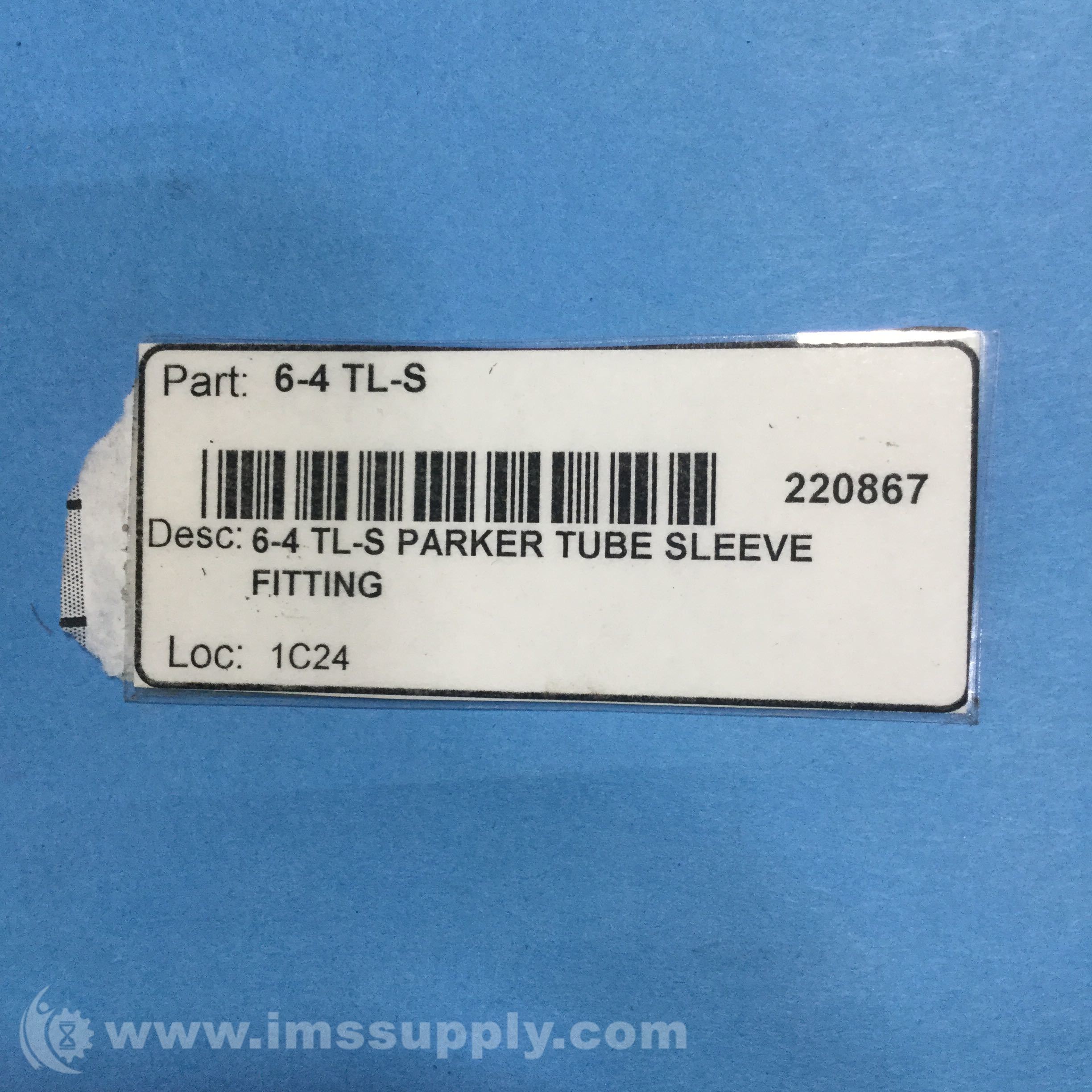 Parker 6-4 TL-S Seal-Lok ORFS Nut, Sleeve, Locknut TL - IMS Supply