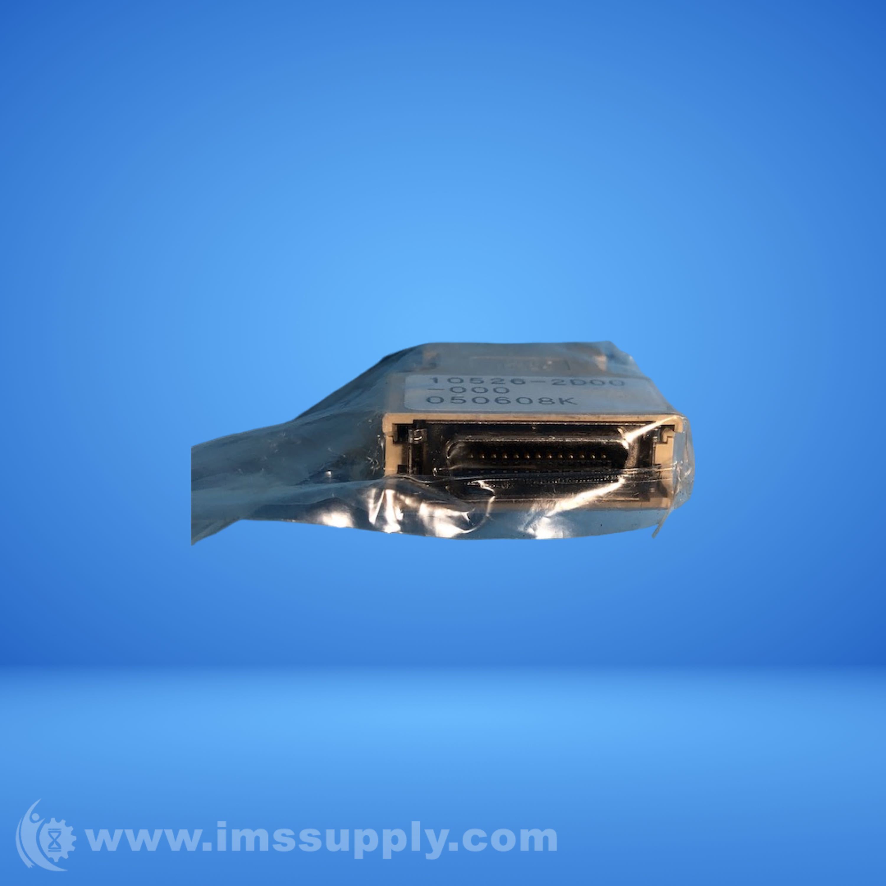 3M 10326 Color Tan 10526-2D00-000 D-Shaped Connector - IMS Supply