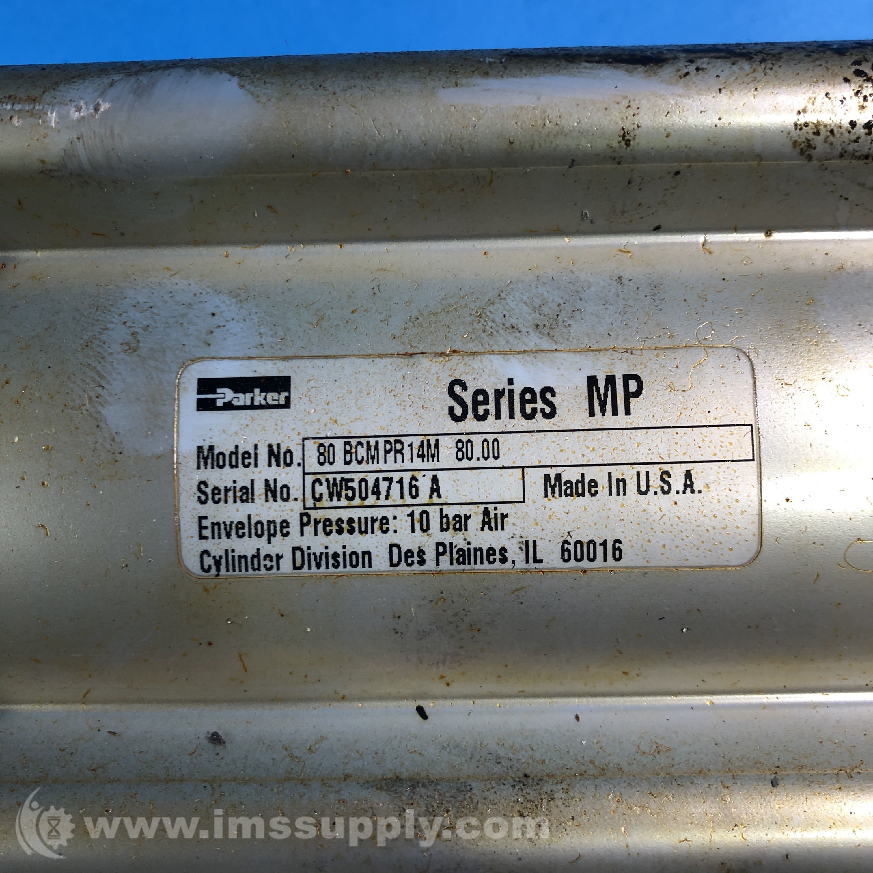 Parker 80 BCMPR14M 80.00 Cylinder - IMS Supply