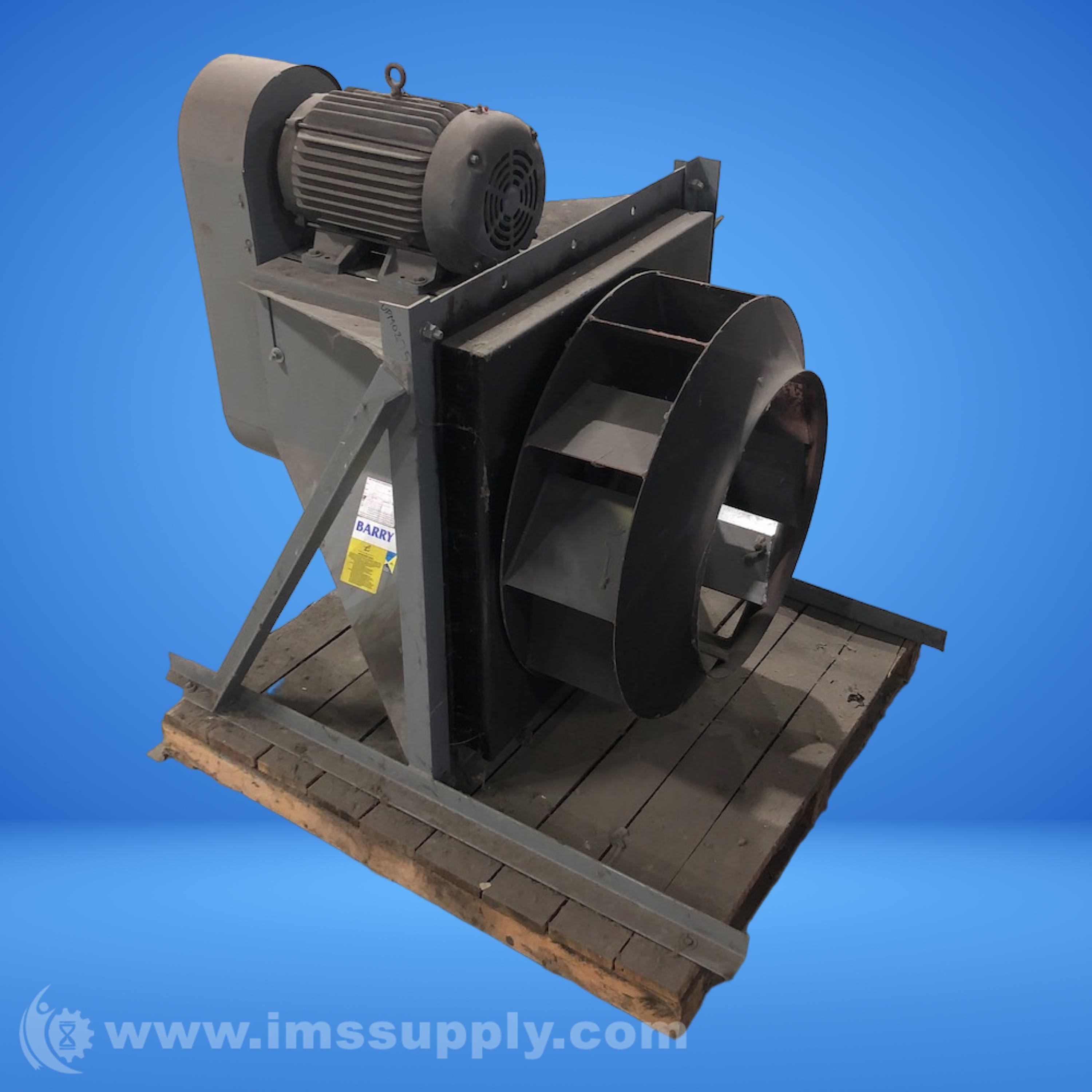 PennBarry VSP365 Industrial Centrifugal Fan, 1104 RPM, 25 HP - IMS Supply