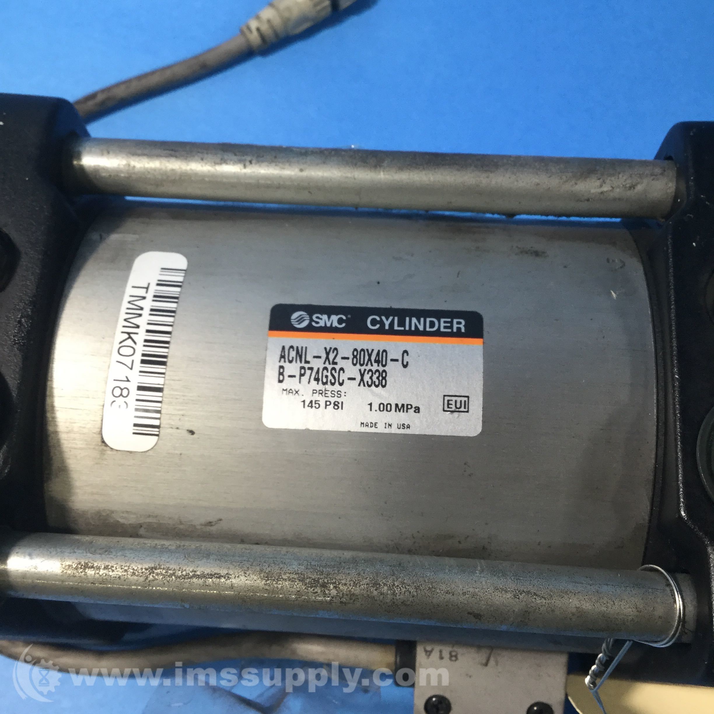 SMC ACNL-X2-80X40-CB-P74GSC-X338 ACNL Tie-Rod Cylinder - IMS Supply
