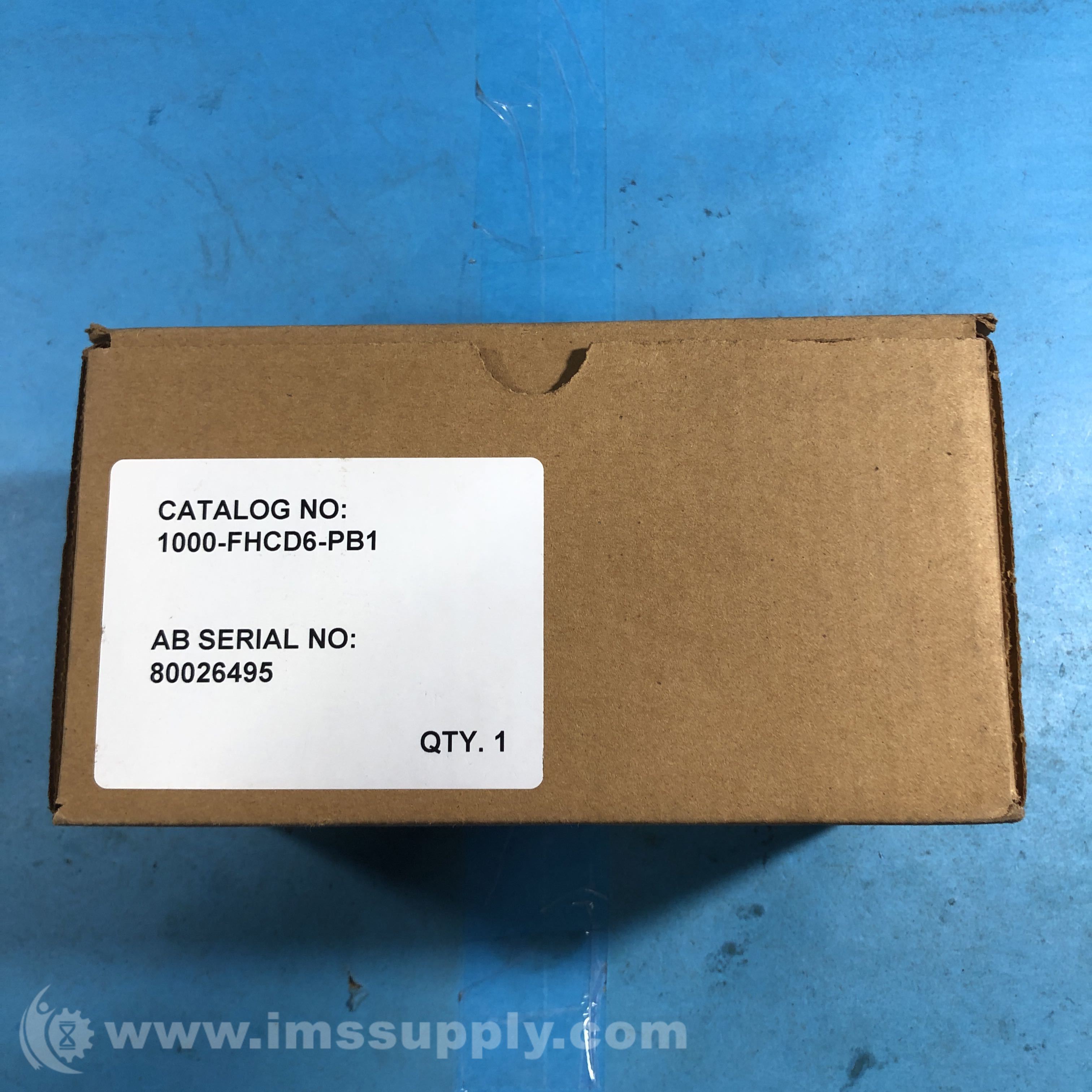 Rockwell Automation 1000-FHCD6-PB1 Single Push Button - IMS Supply