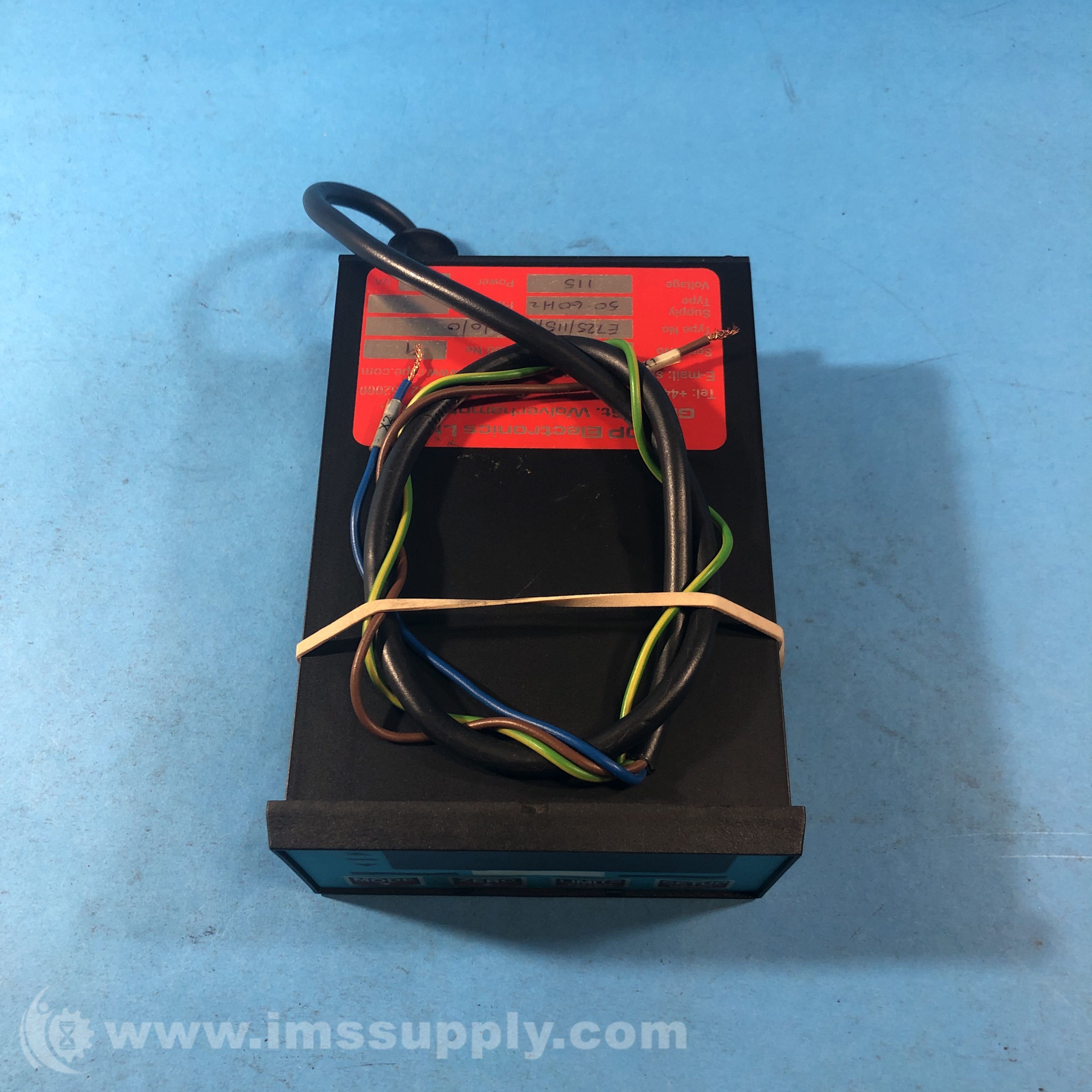 Rdp Electronics E725/115/AC/R/0/0 Transducer Indicator - IMS Supply