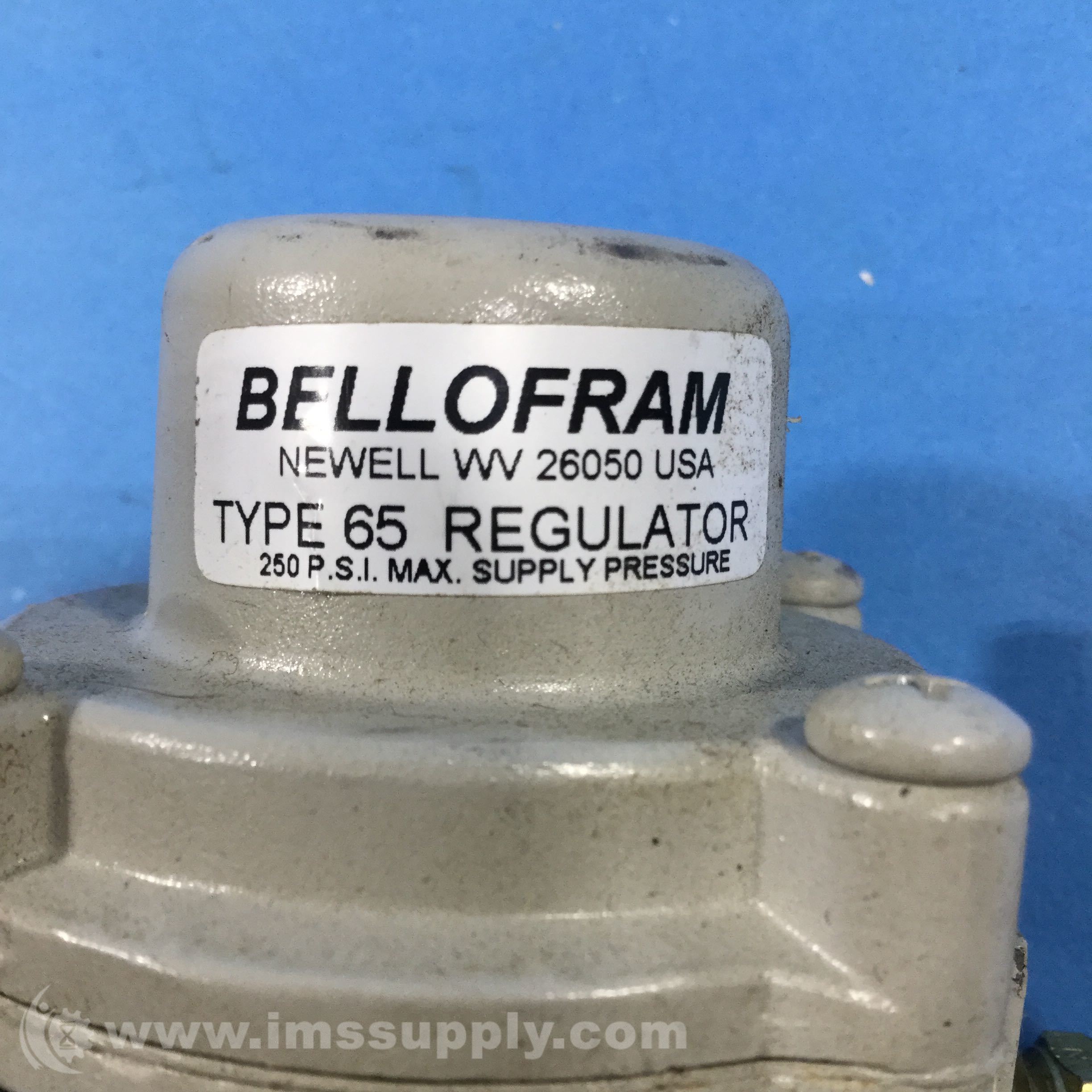 Bellofram 65 REGULATER Pneumatic Regulator - IMS Supply