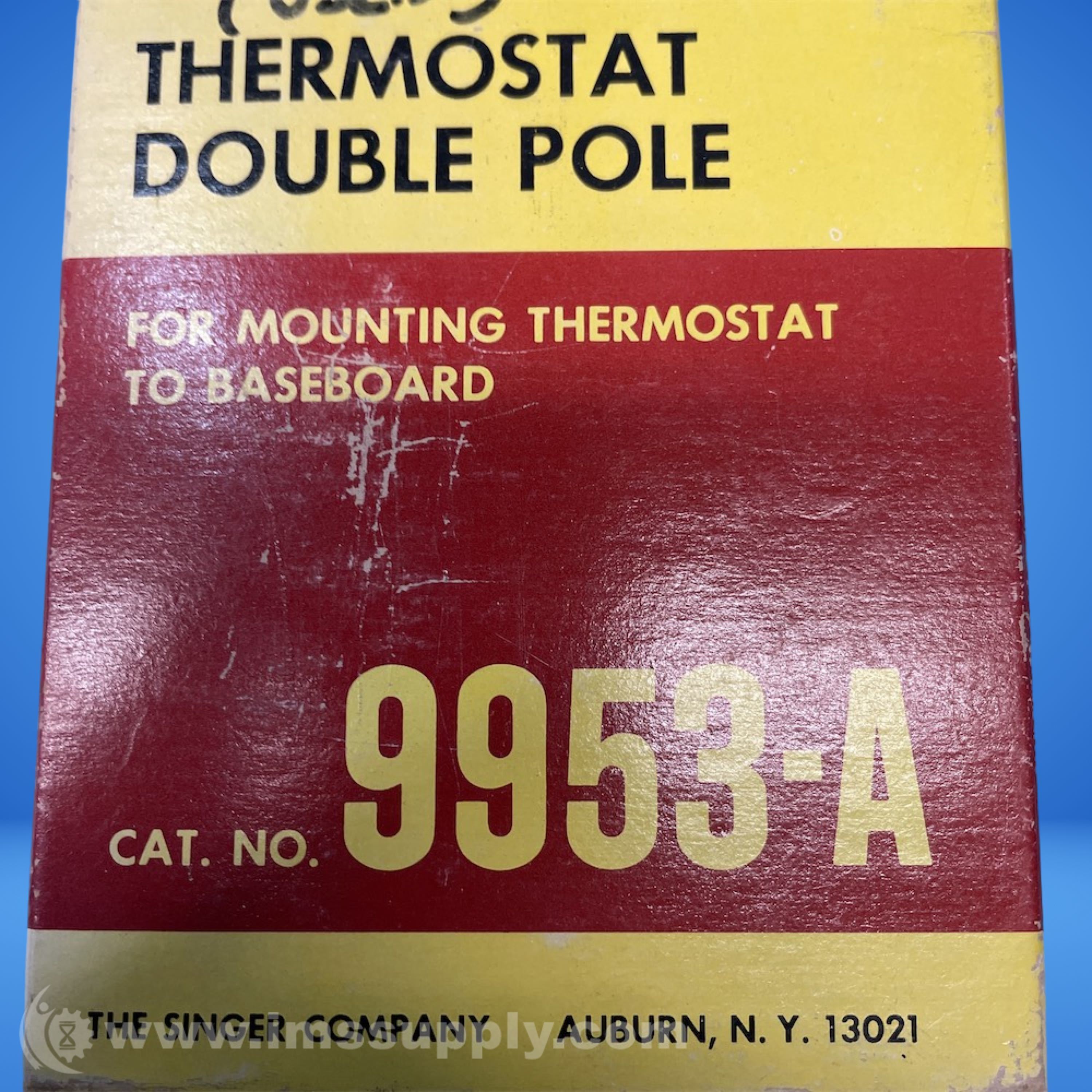 Singer 9953-A Thermostat Double Pole For Mounting Thremostat - IMS Supply