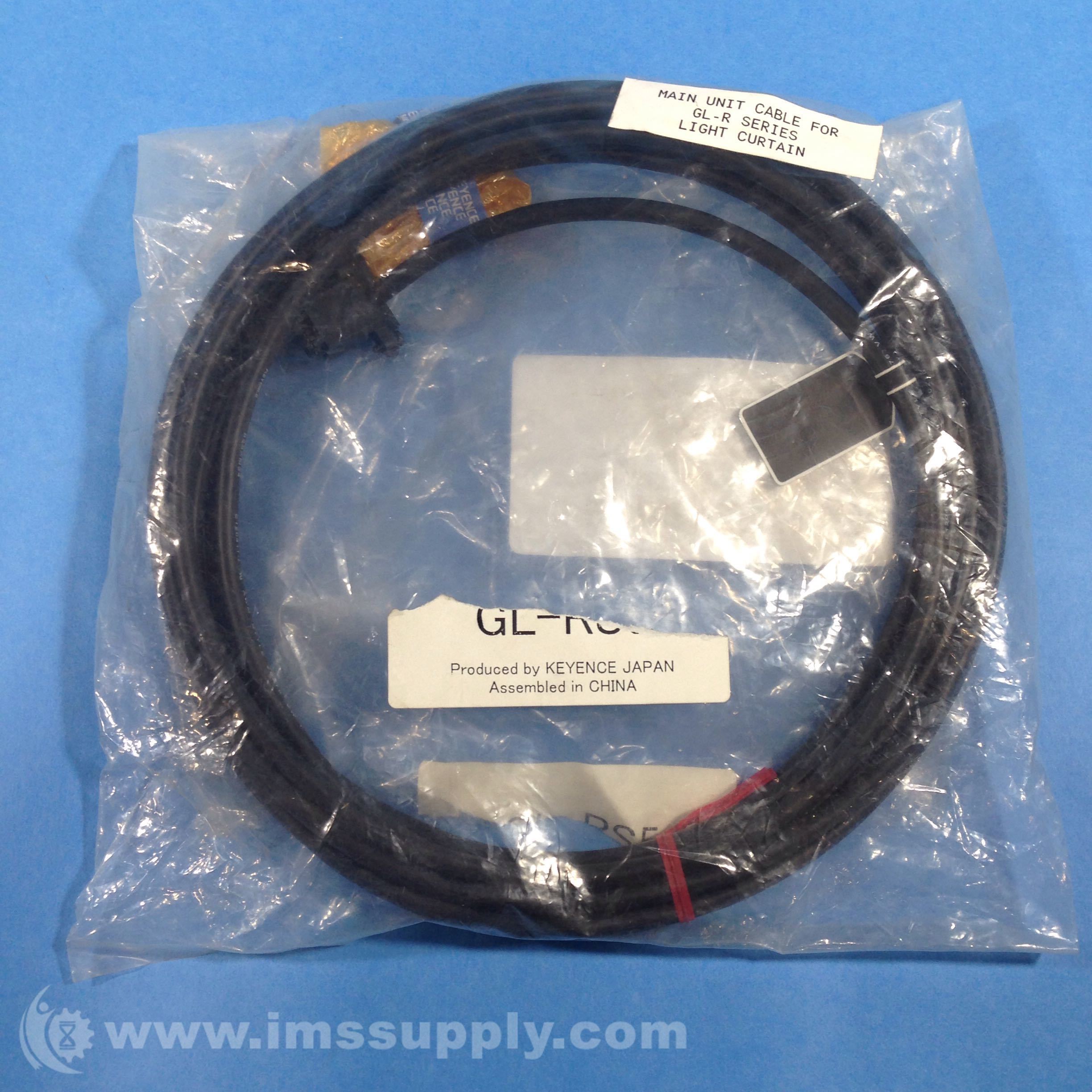 Keyence Corp GL-RS5 Main Unit Cable for GL-R Series Light Curtain - IMS Supply