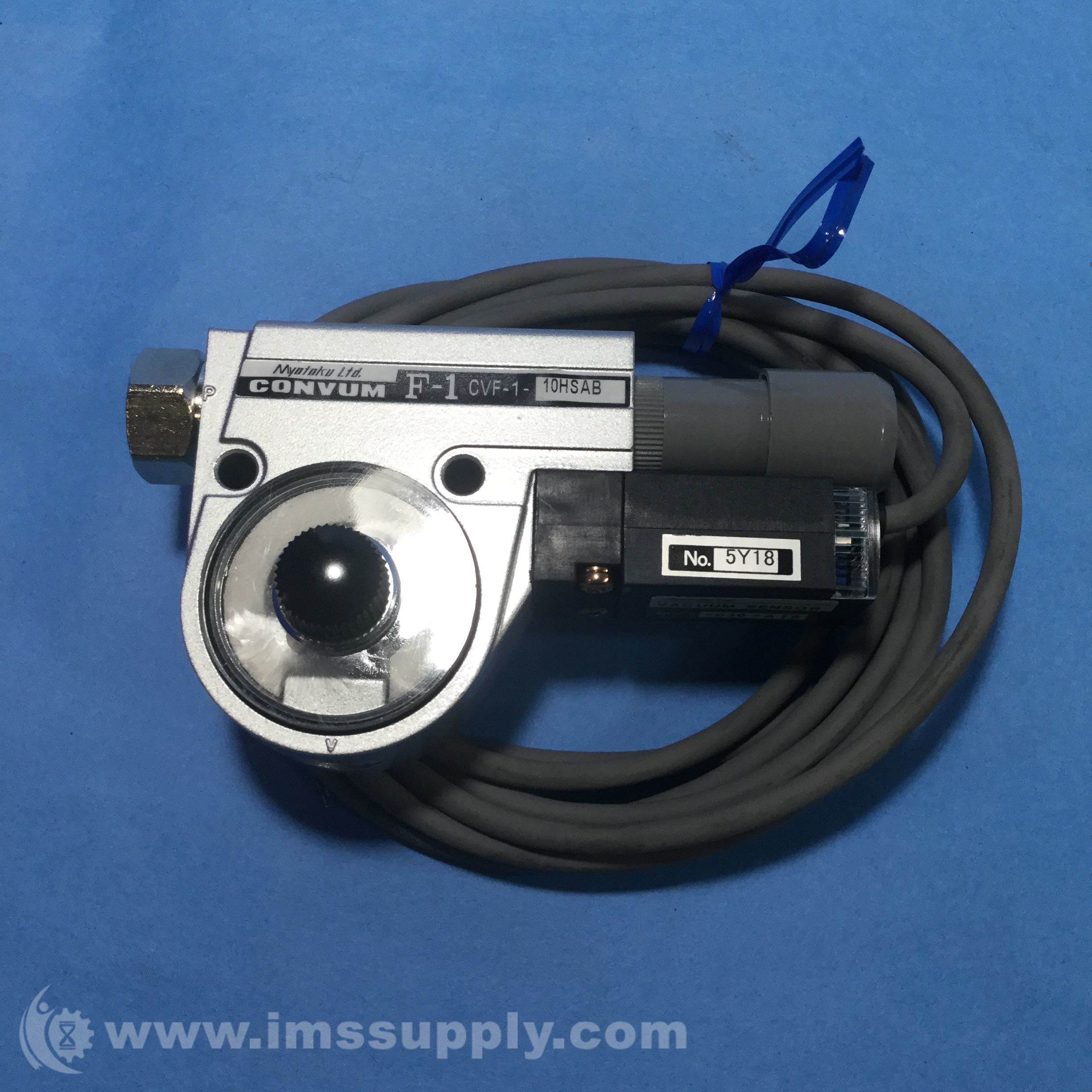 Convum CVF-1-10HSAB Vacuum Ejector, Filter Integrated Type - IMS Supply