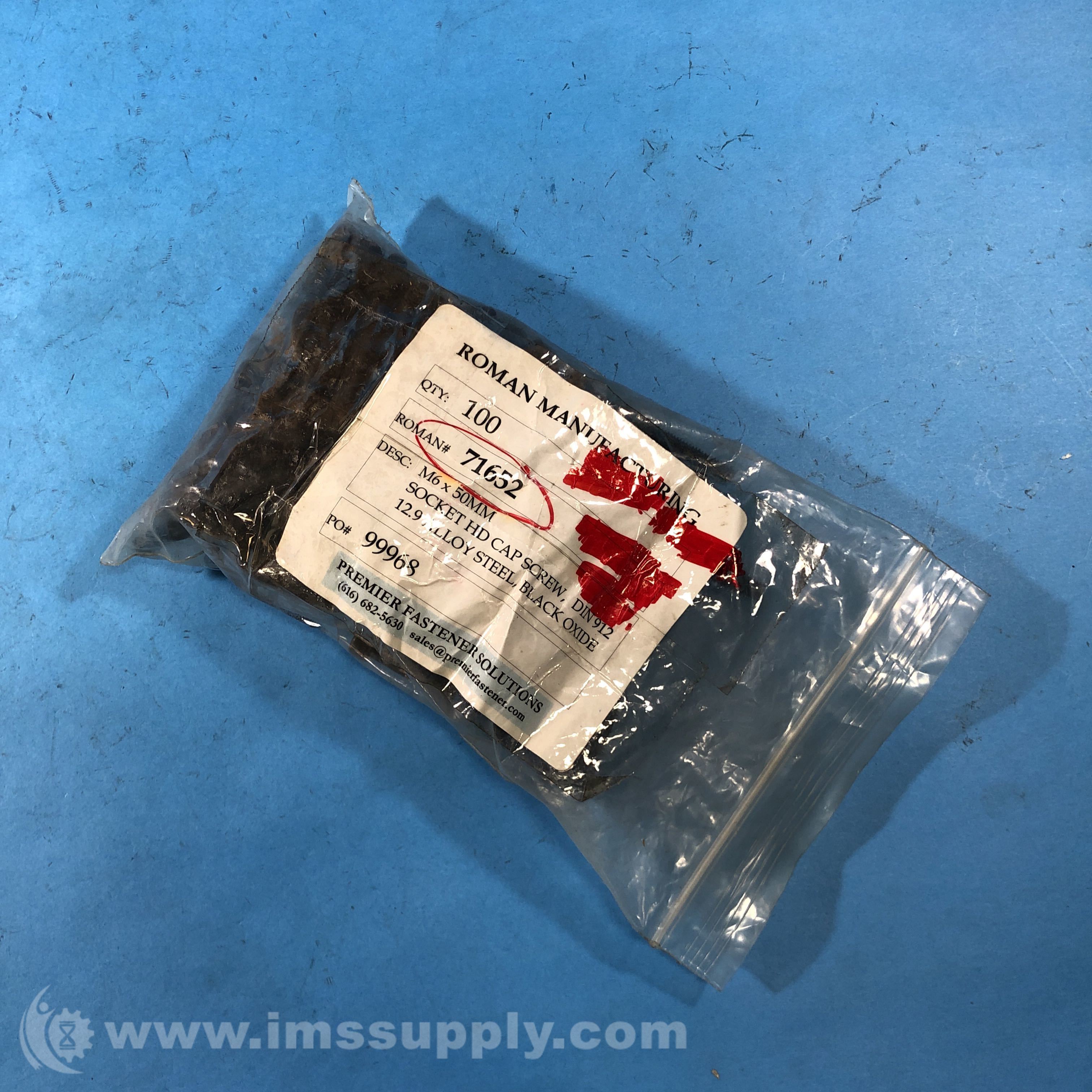 PREMIER FASTENER 71652 Socket Head Cap Screw Pack of 100 - IMS Supply