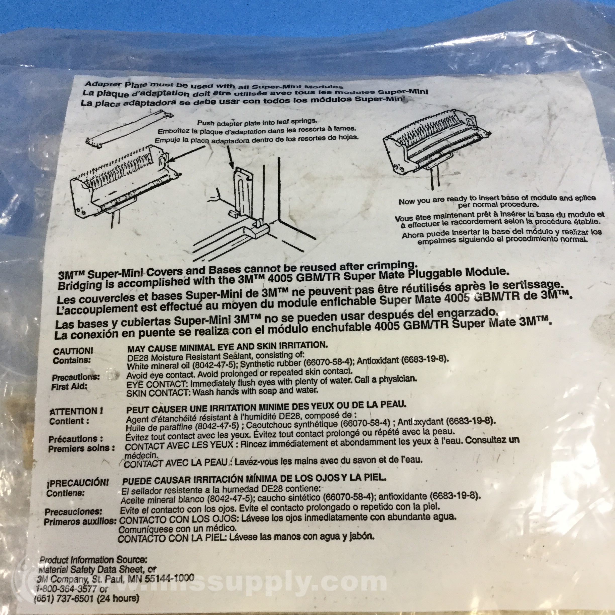3M 4000-G/TR Super-Mini Splicing Module (GEL) - IMS Supply