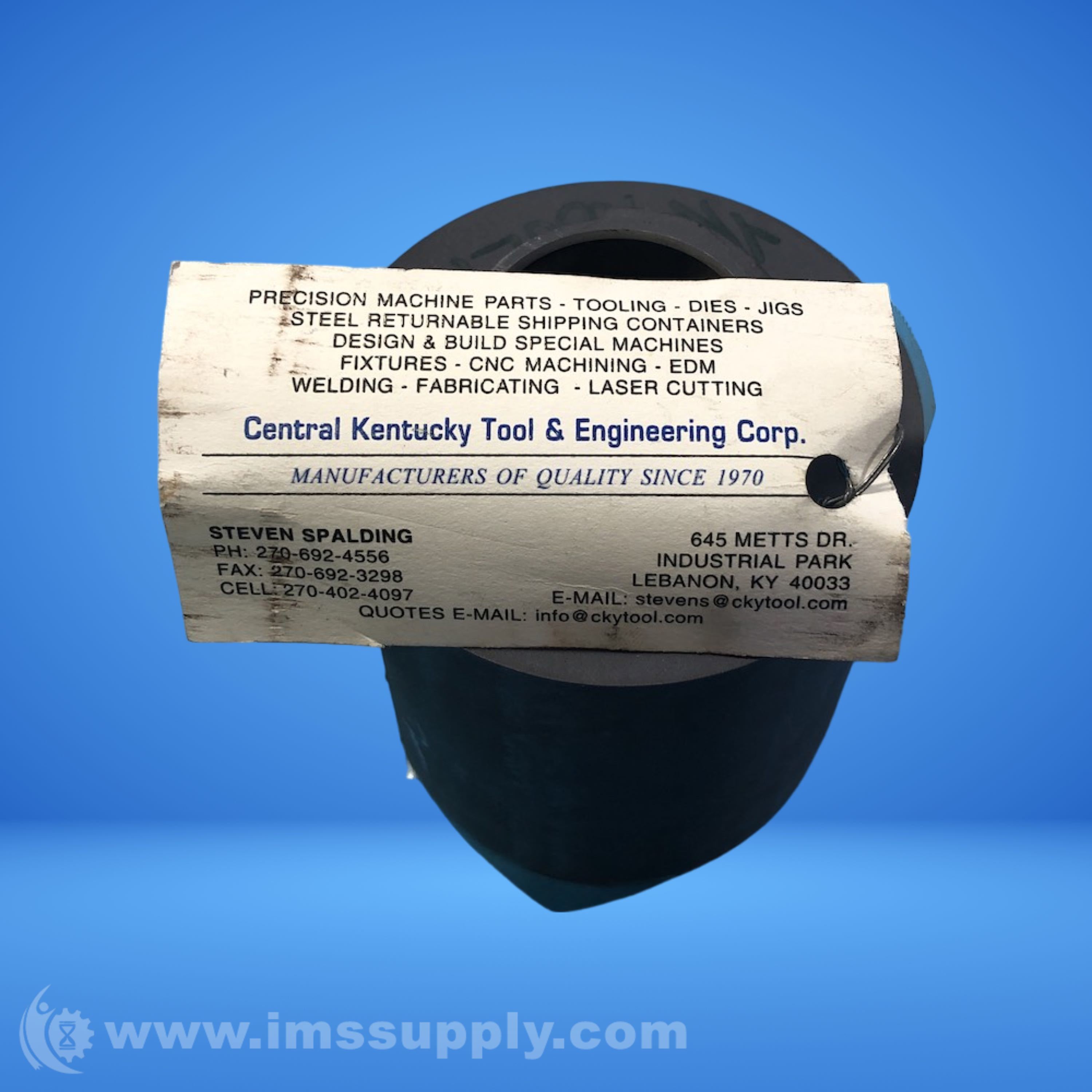 CENTRAL KY TOOL & ENGINEERING - IMS Supply