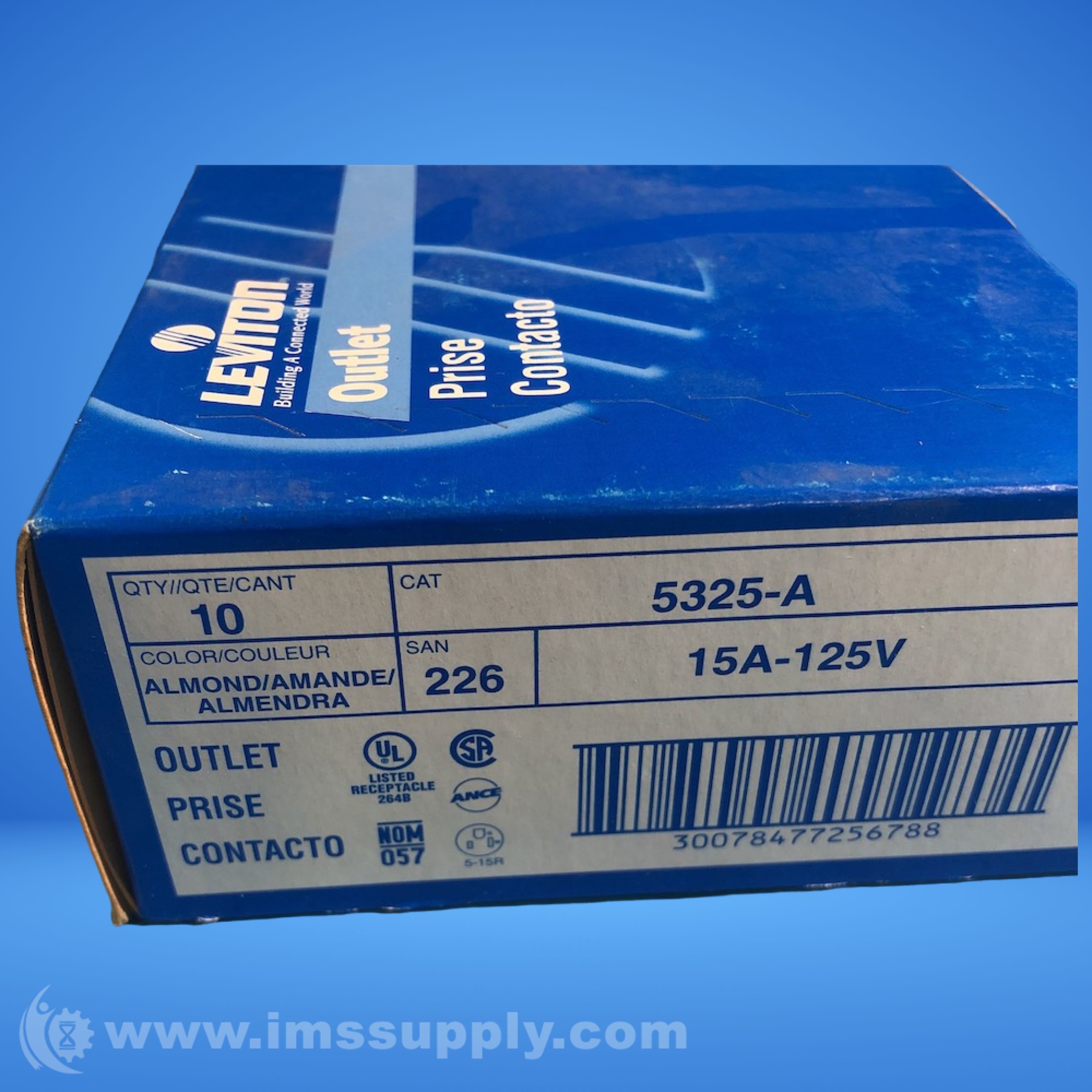 Leviton 5325-A Box of 10 - IMS Supply
