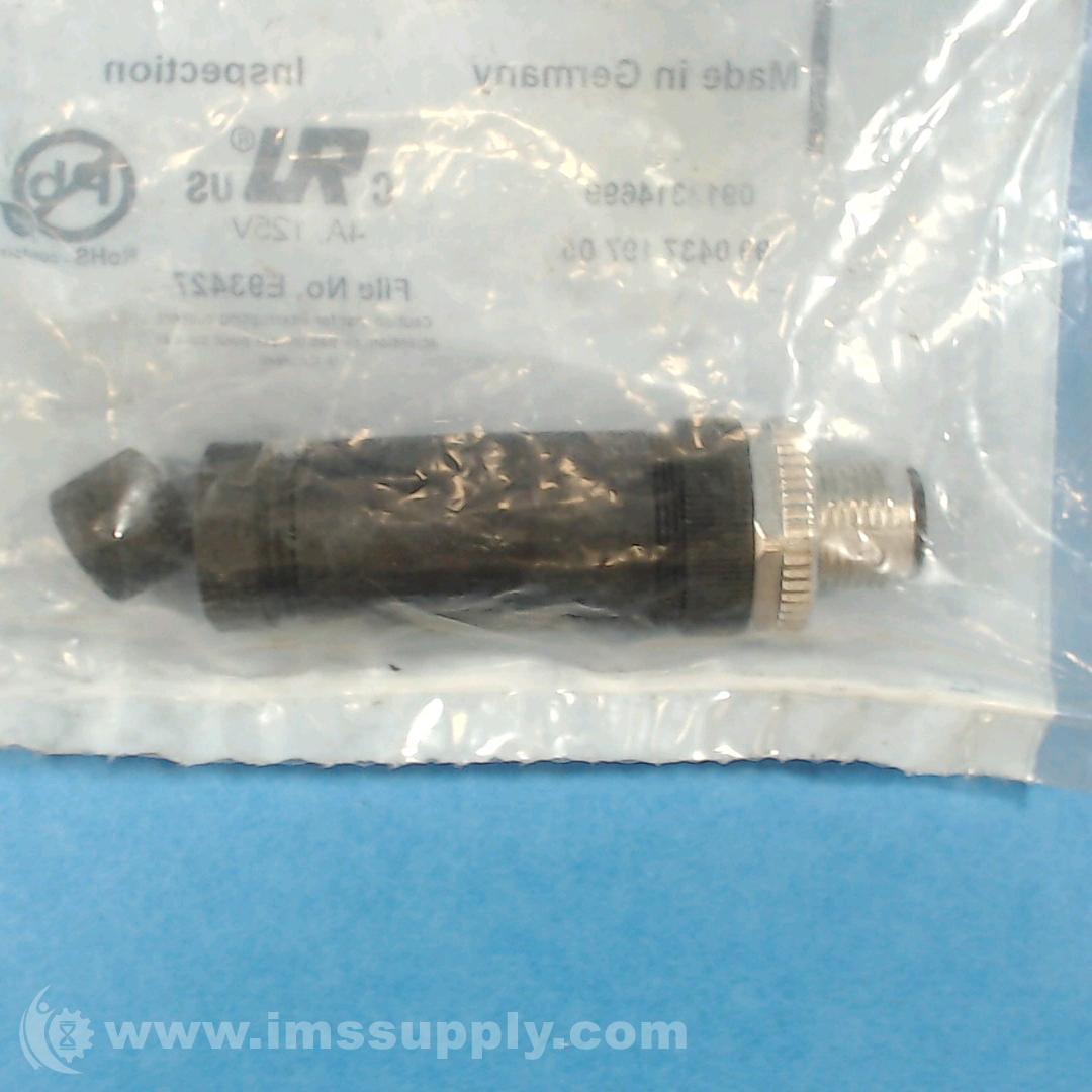 Turck BS 8151-0/PG9 Sensor Connector, Field wireable, M12 - IMS Supply