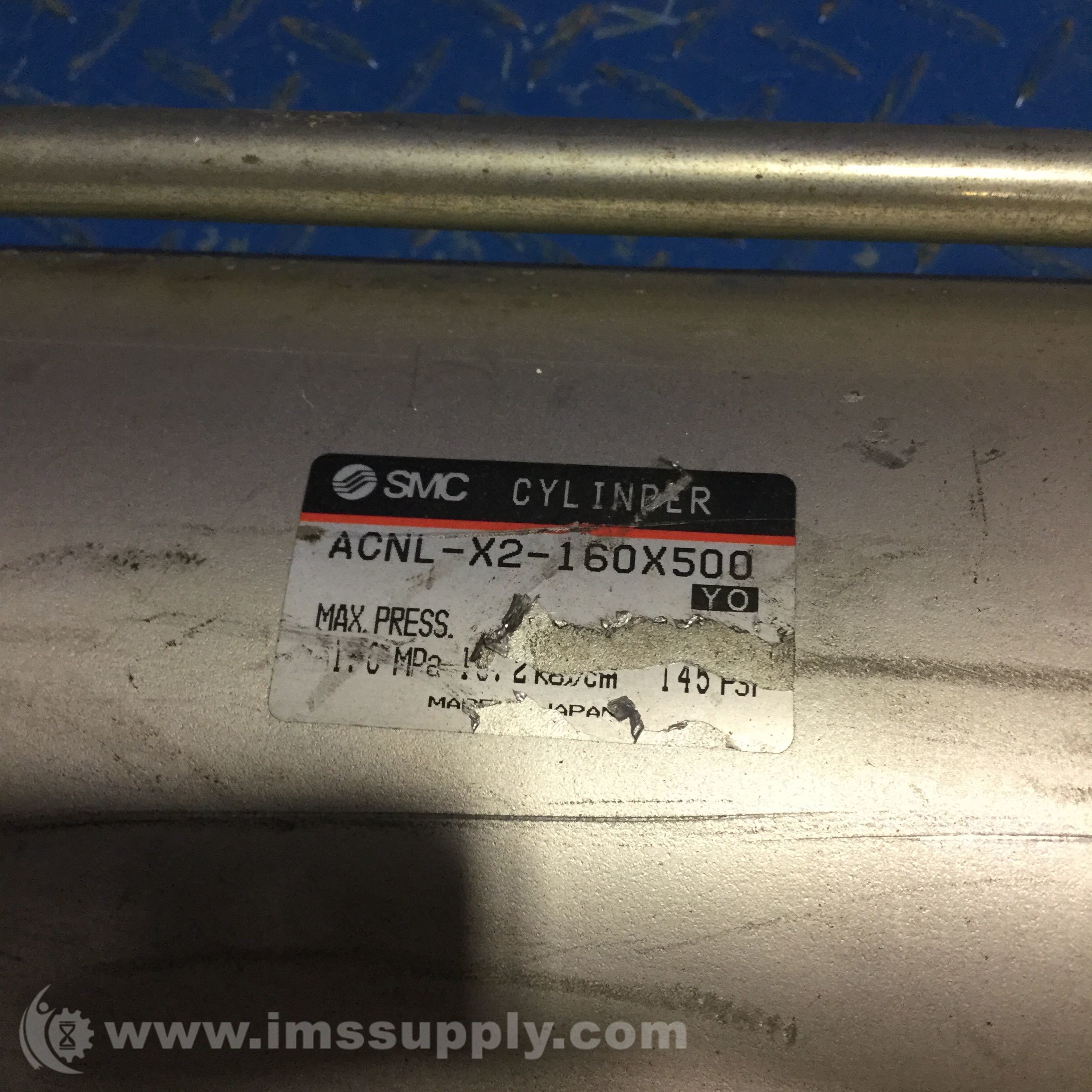 SMC ACNL-X2-160X500 ACNL Tie-Rod Cylinder - IMS Supply