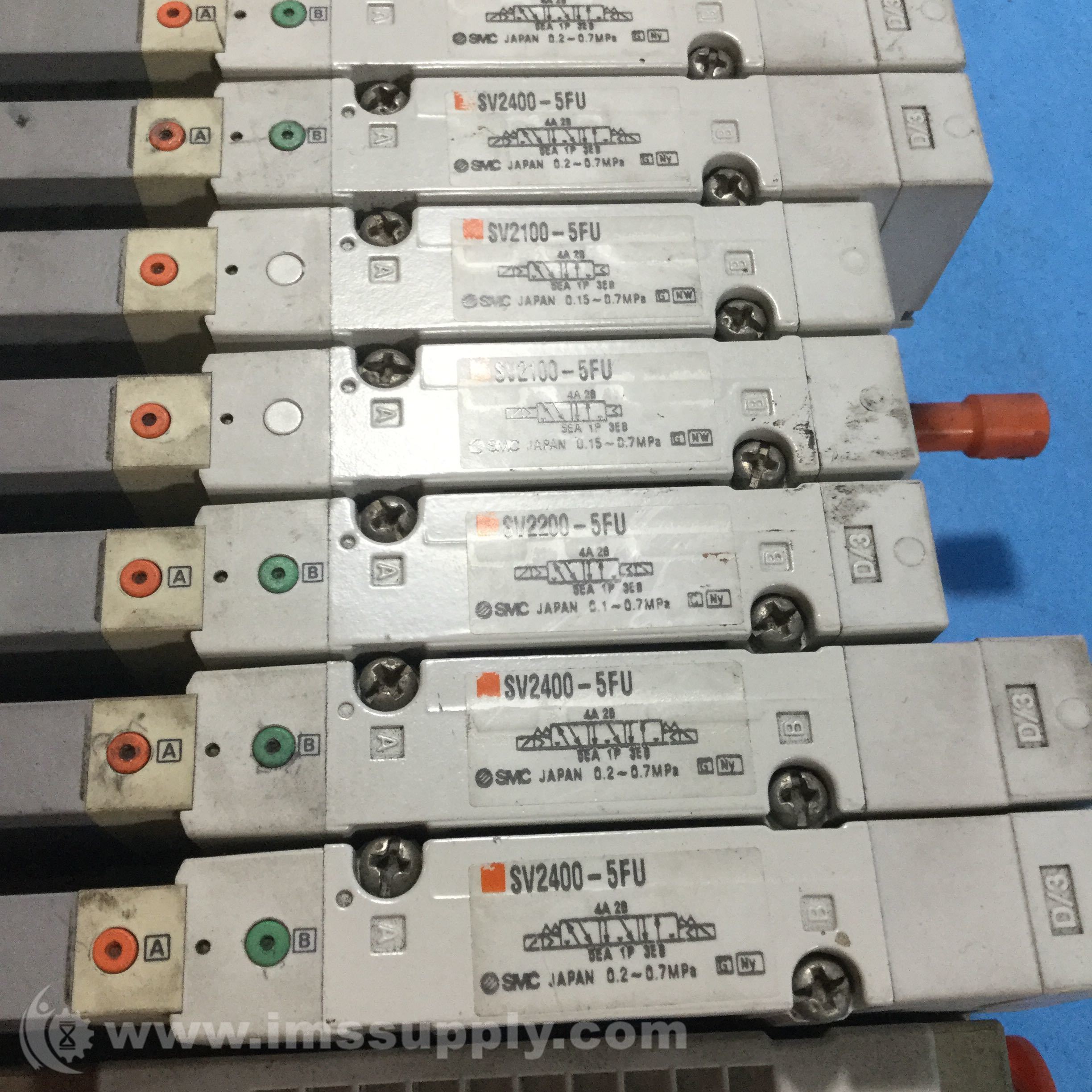 SMC SV2100-5FU 5-Port Solenoid Valve - IMS Supply