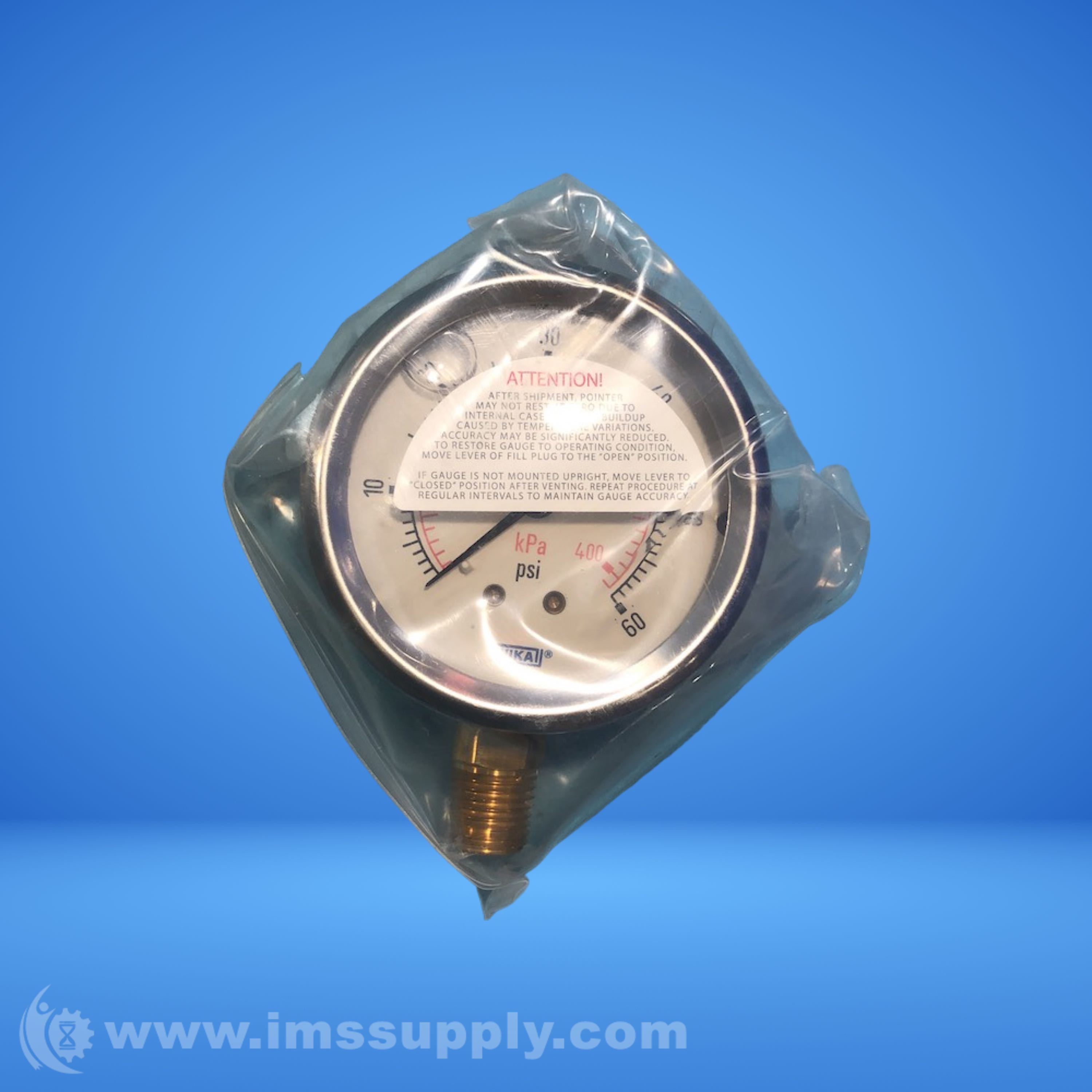 Wika 50242423 Pressure Gauge - IMS Supply