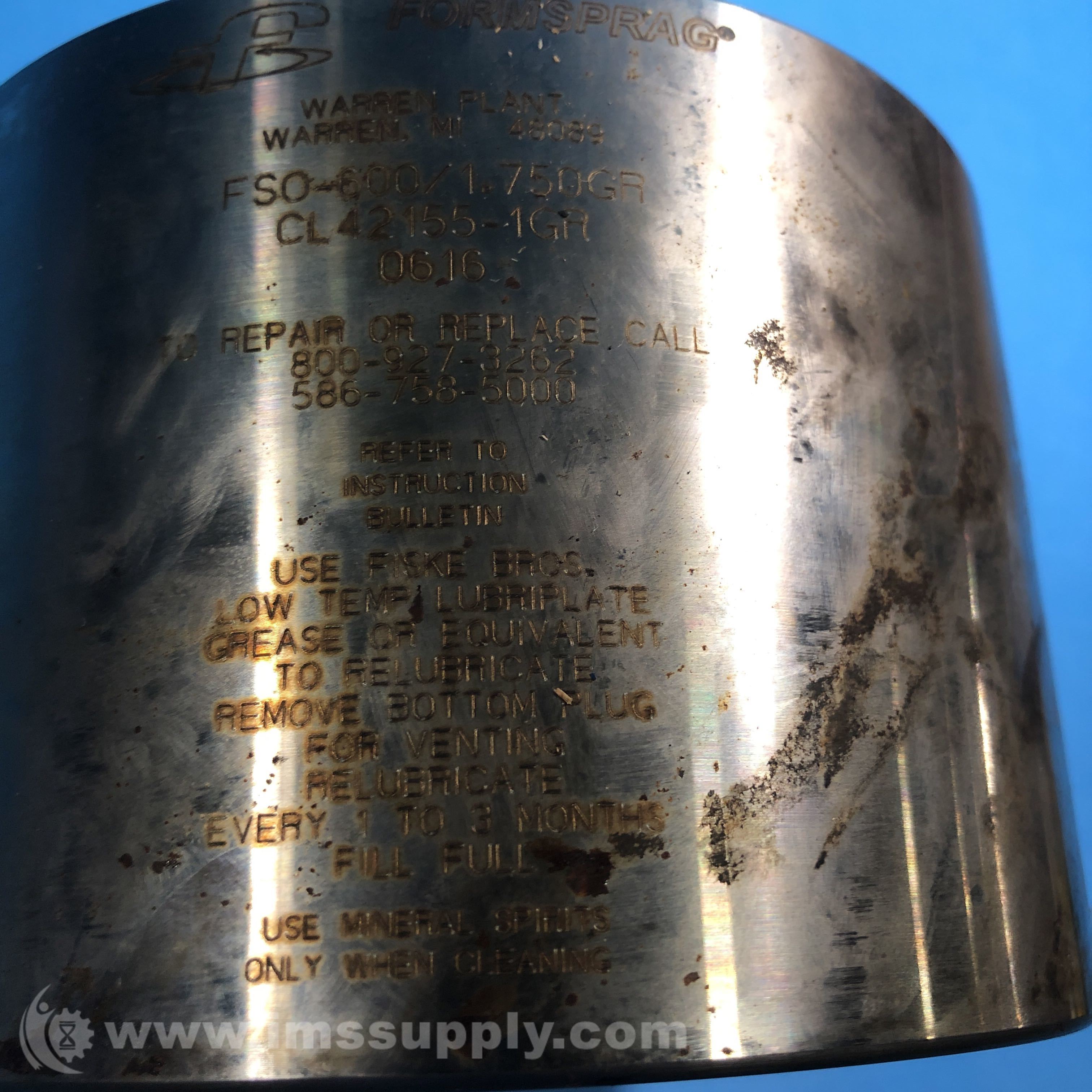 Formsprag CL-42155-1GR FSO-600 Sprag Clutch - IMS Supply