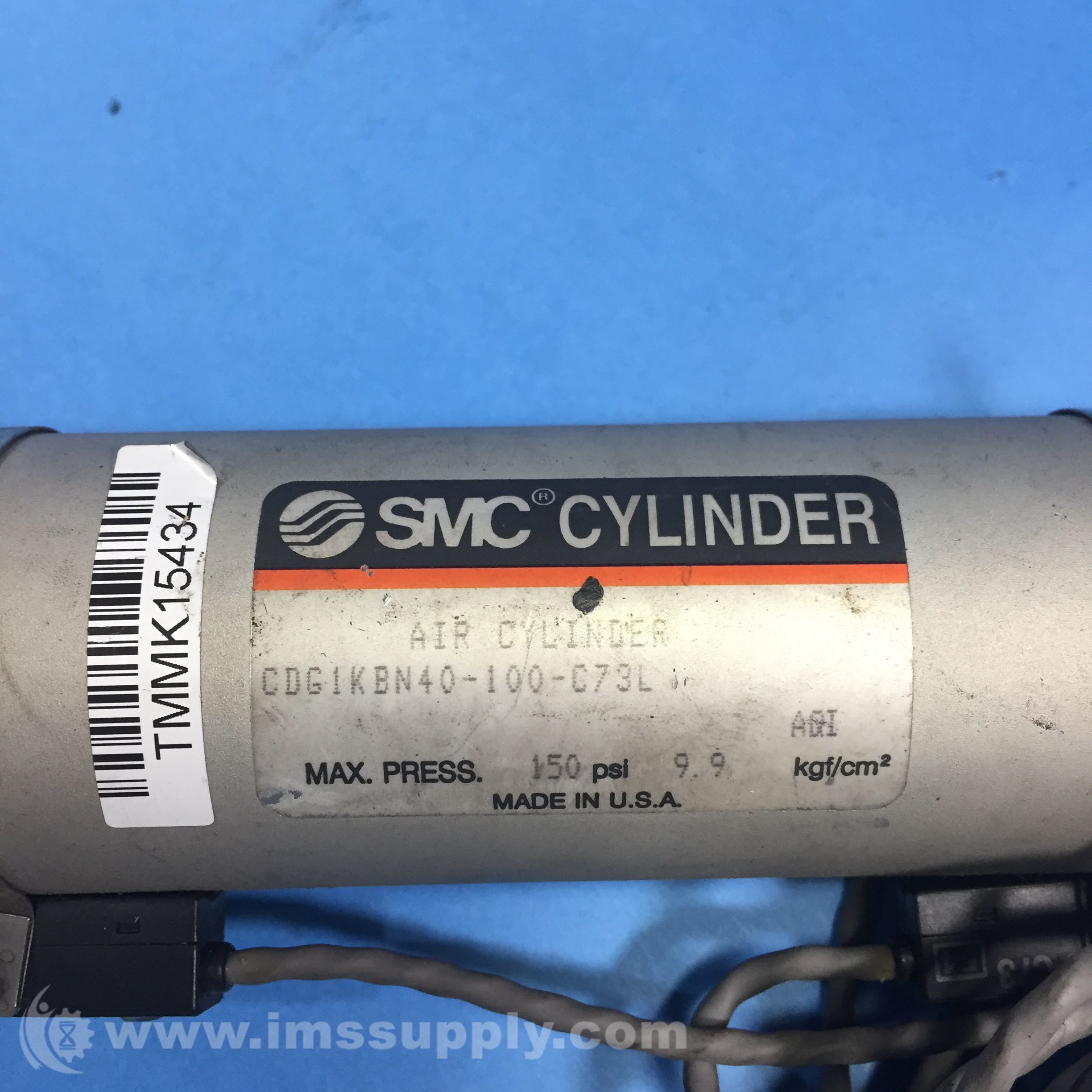SMC CDG1KBN40-100-C73L Round Body Cylinder - IMS Supply