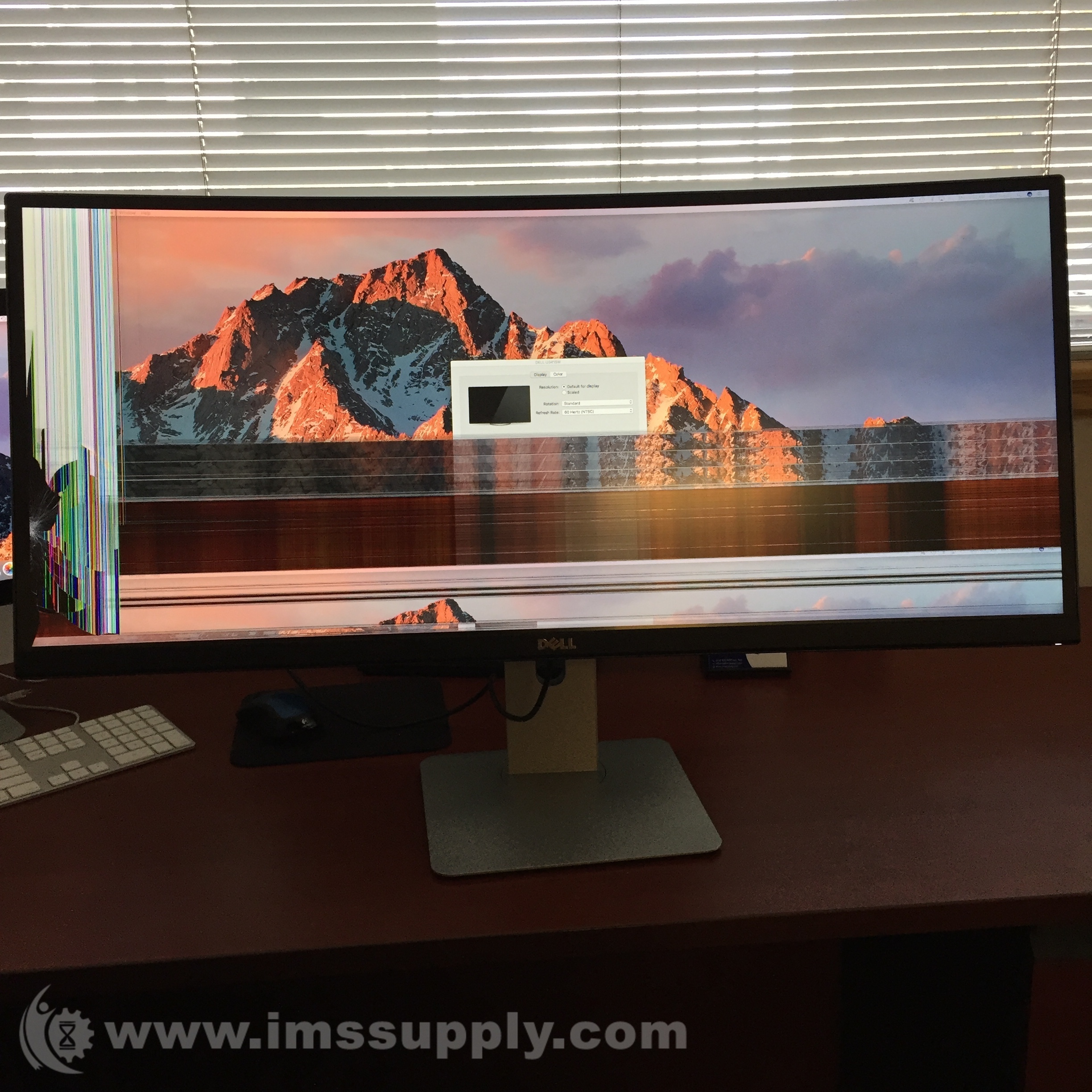 Dell UltraSharp U3415W 34 Curved WQHD LED-Backlit IPS Monitor - IMS Supply