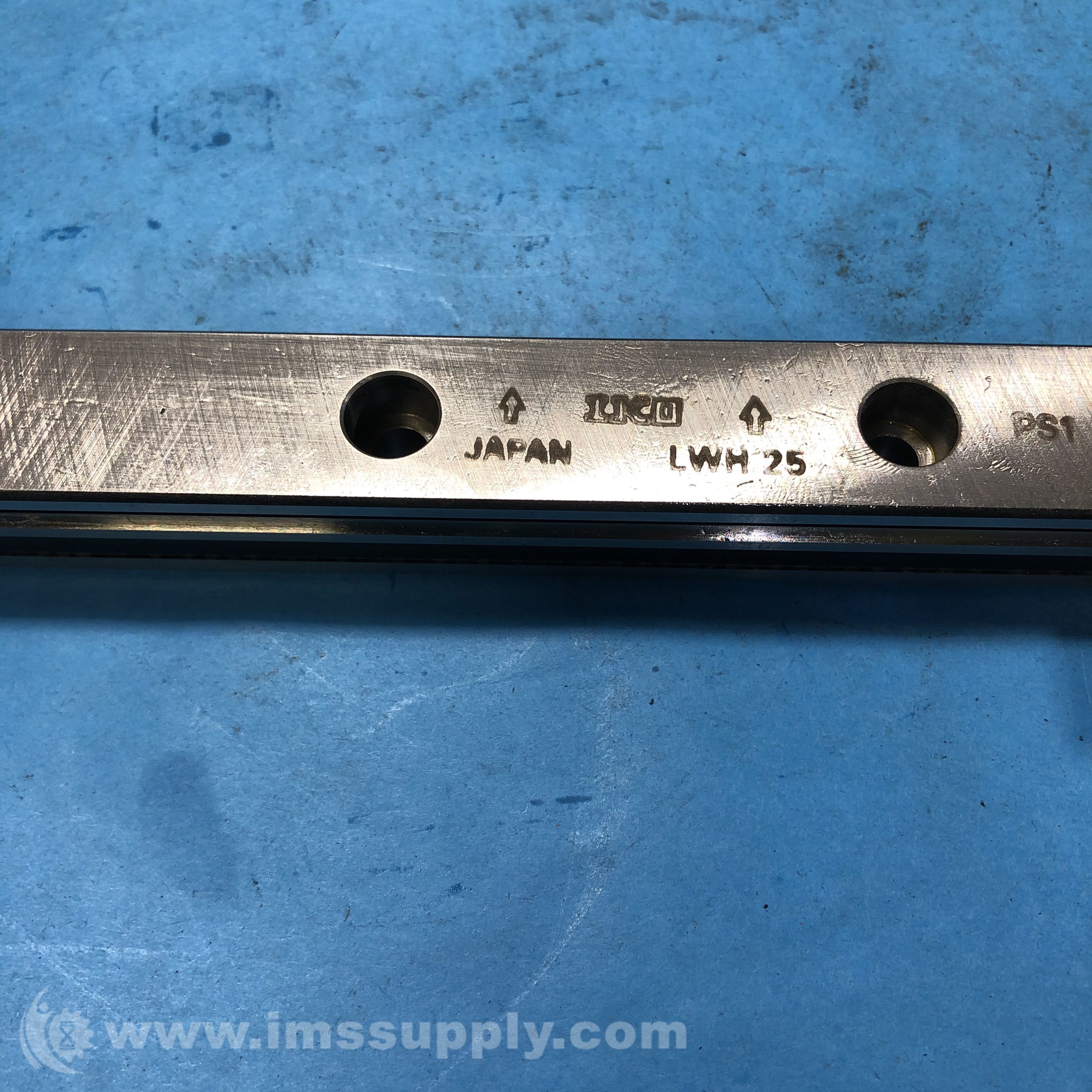 IKO LWH 25 C1 R640 B Linear Rail and Guide Block - IMS Supply