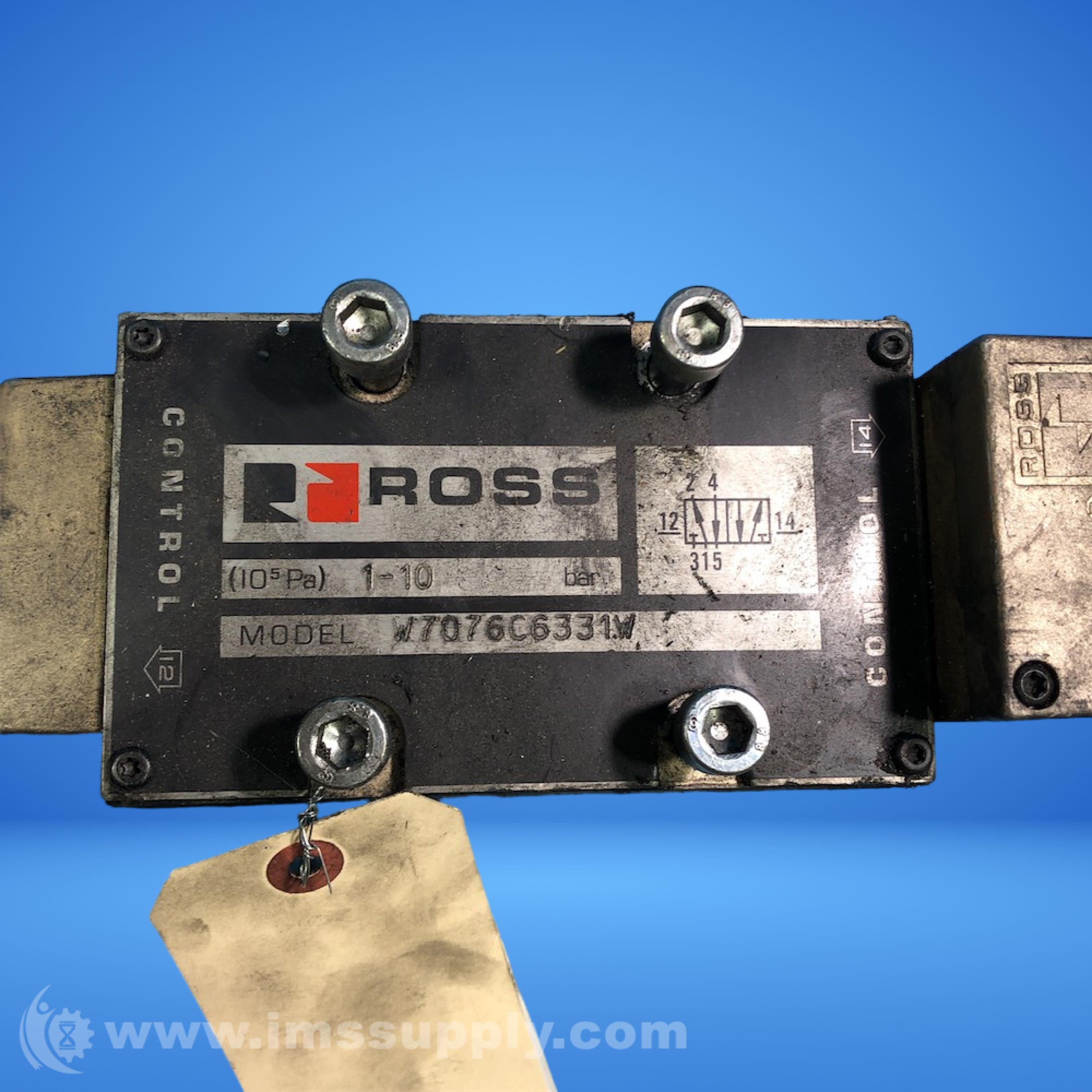 Ross W7076C6331W ANSI Directional Solenoid Valve - IMS Supply