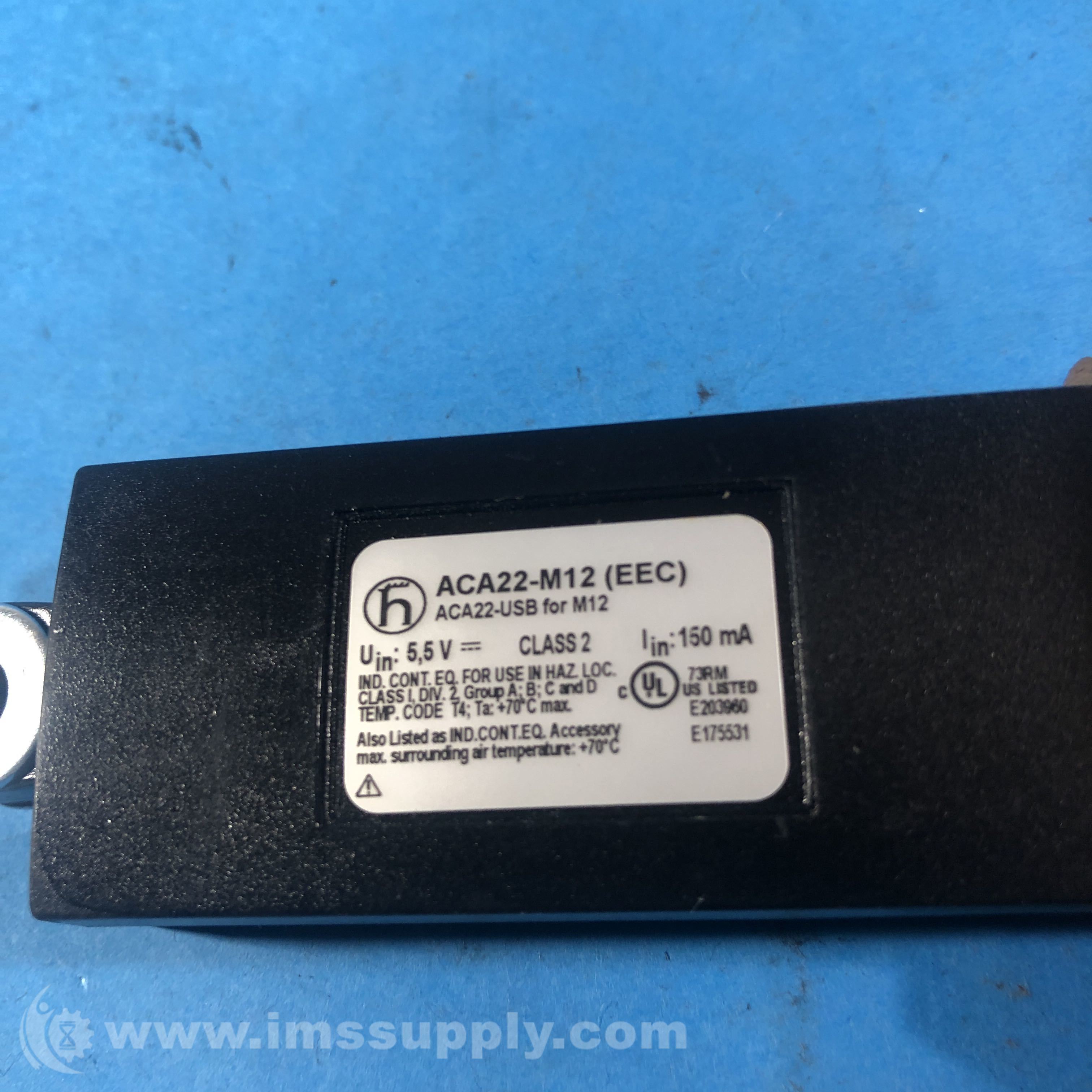 Hirschmann ACA22-M12 (EEC) Industrial Ethernet Adapter Cable - IMS Supply