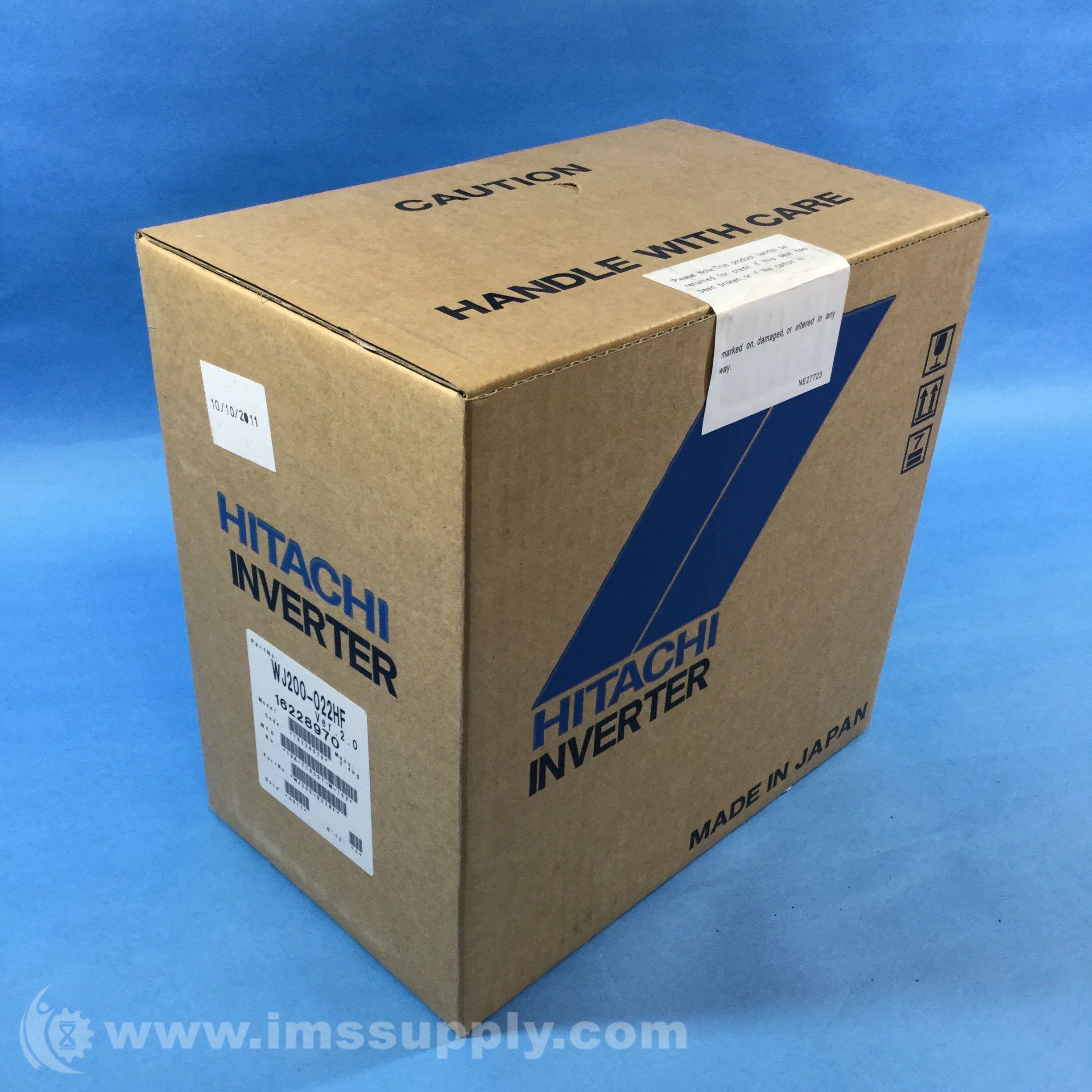 Hitachi WJ200-022HF 3HP 460V AC Drive - IMS Supply