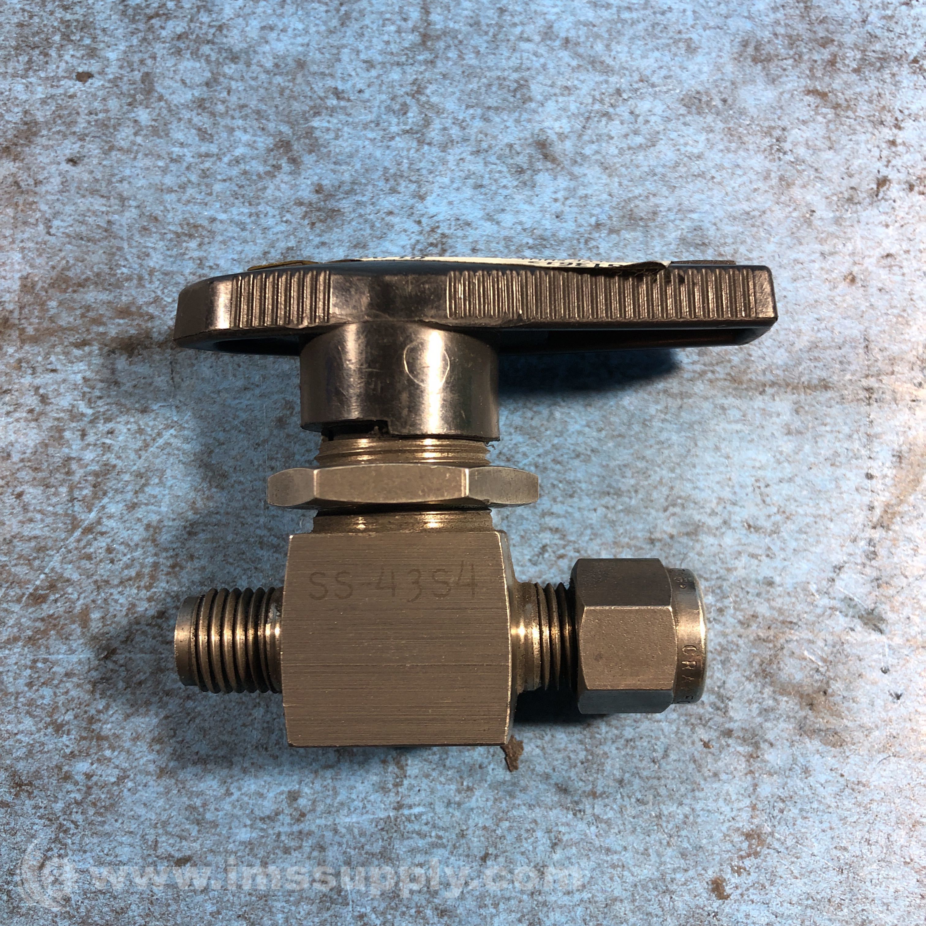 WHITEY SS-43S4 - IMS Supply