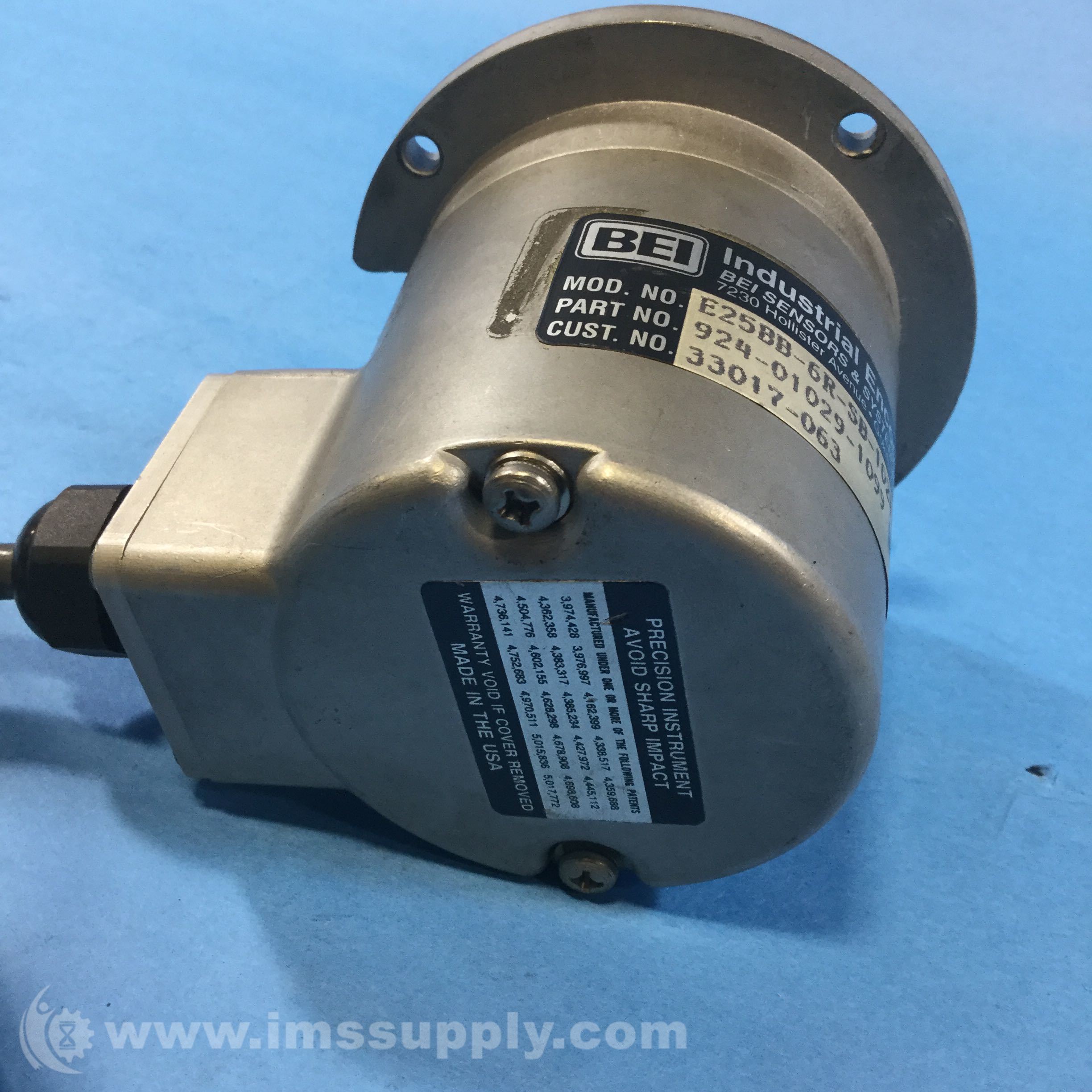 BEI Sensors 924-01029-1099 Industrial Encoder - IMS Supply