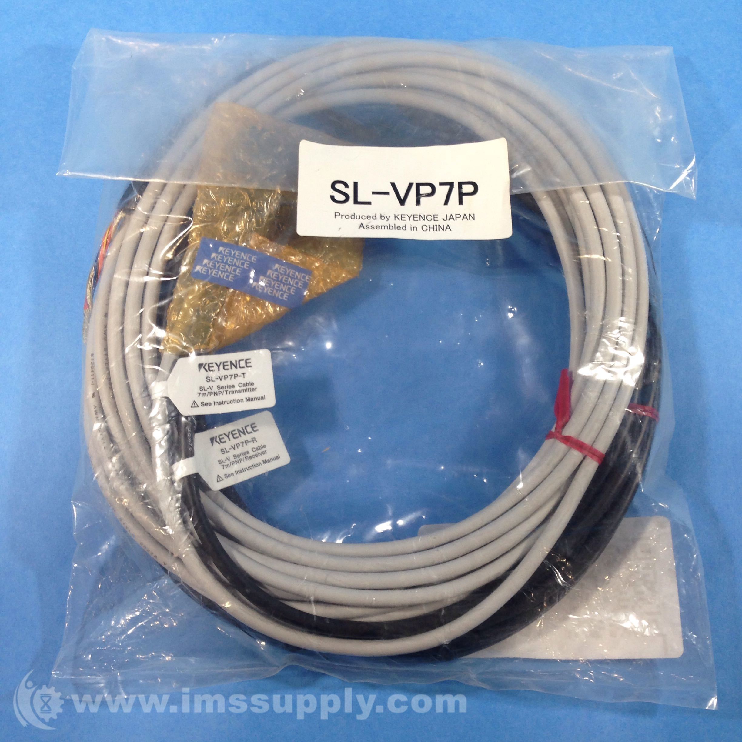 Keyence Corp SL-VP7P Light Curtain Cable - IMS Supply