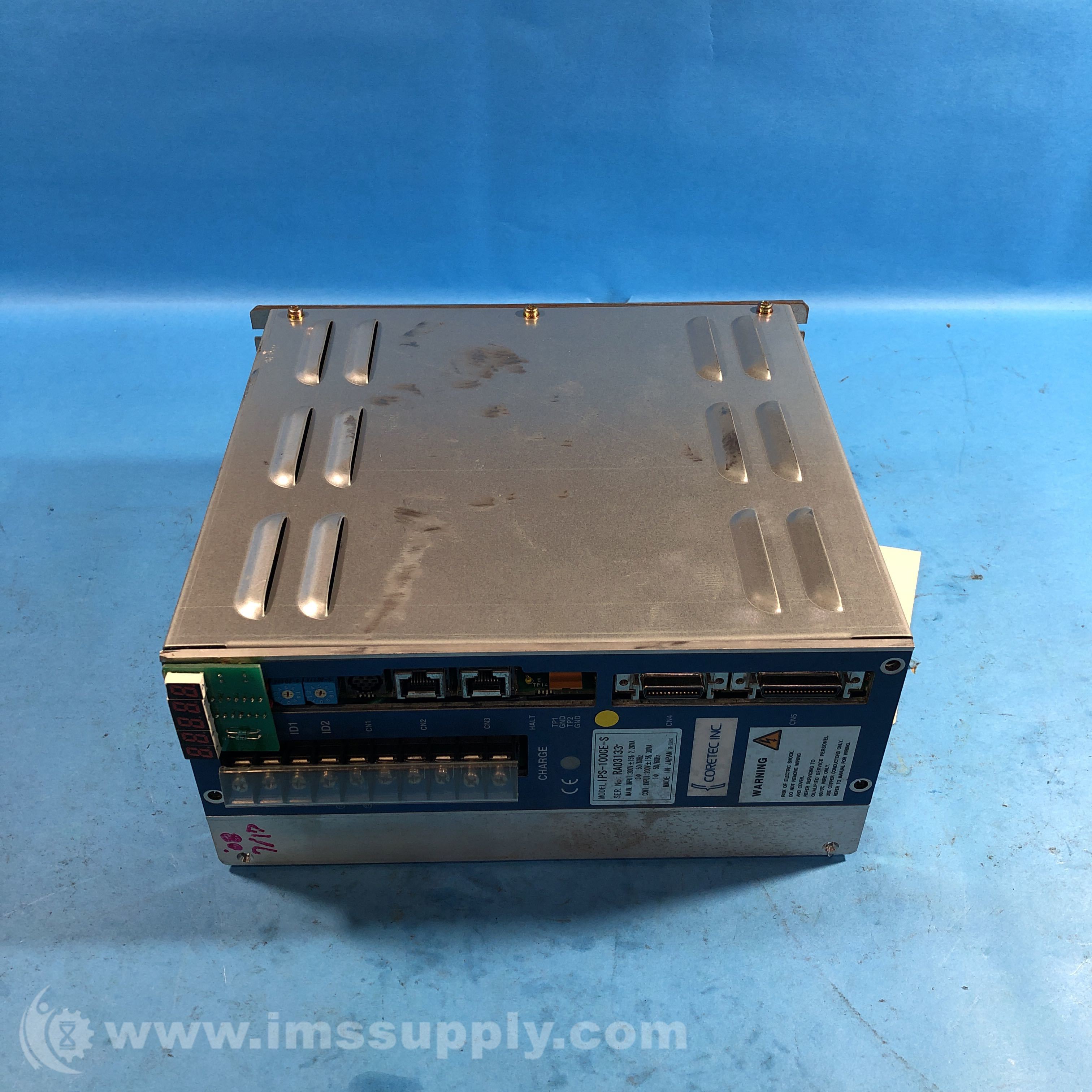 Coretec IPS-1000CE-S AC Servo Nutrunner Controller - IMS Supply