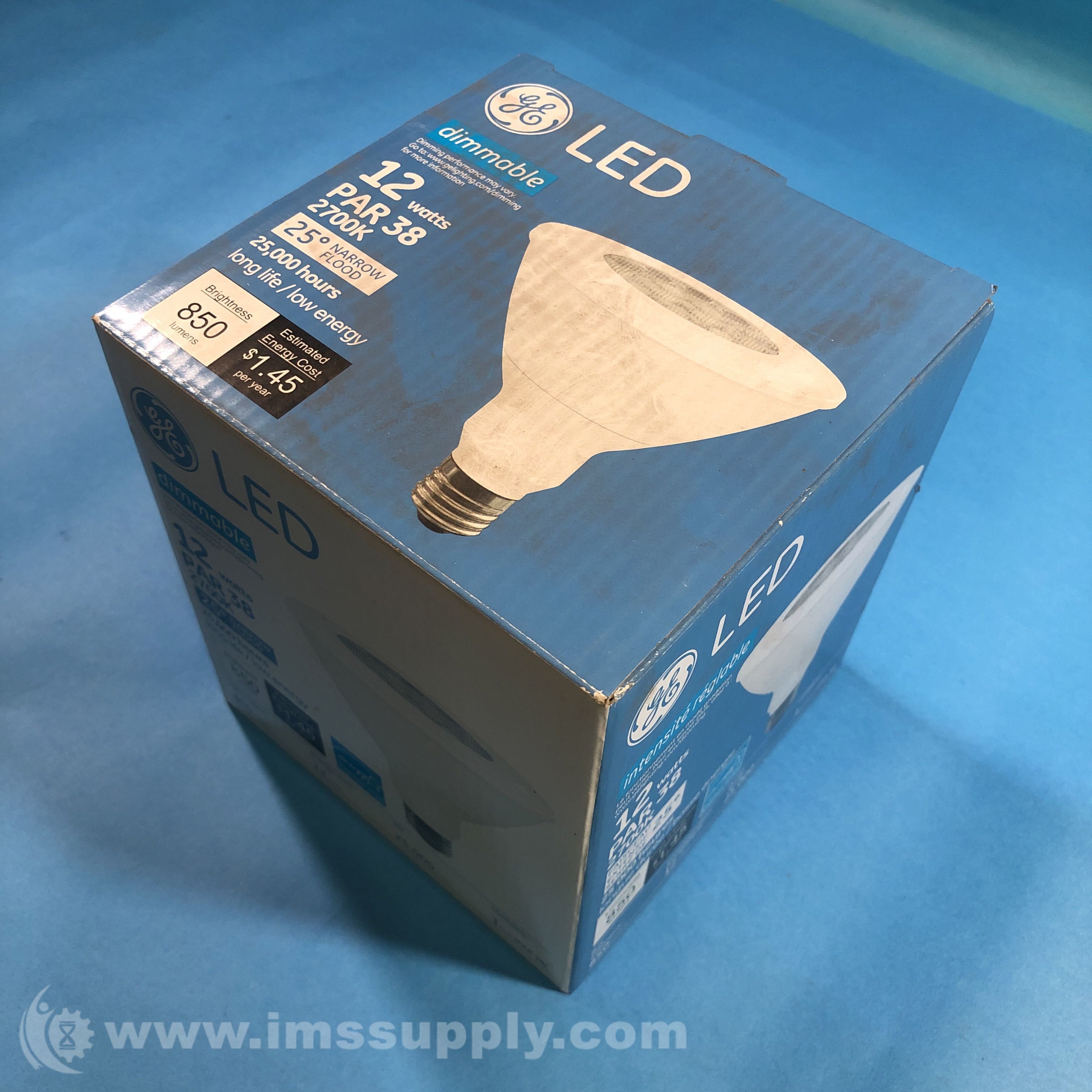 Ge Lighting LED12DP382W82725 LED PAR38 Bulb, 90132 - IMS Supply