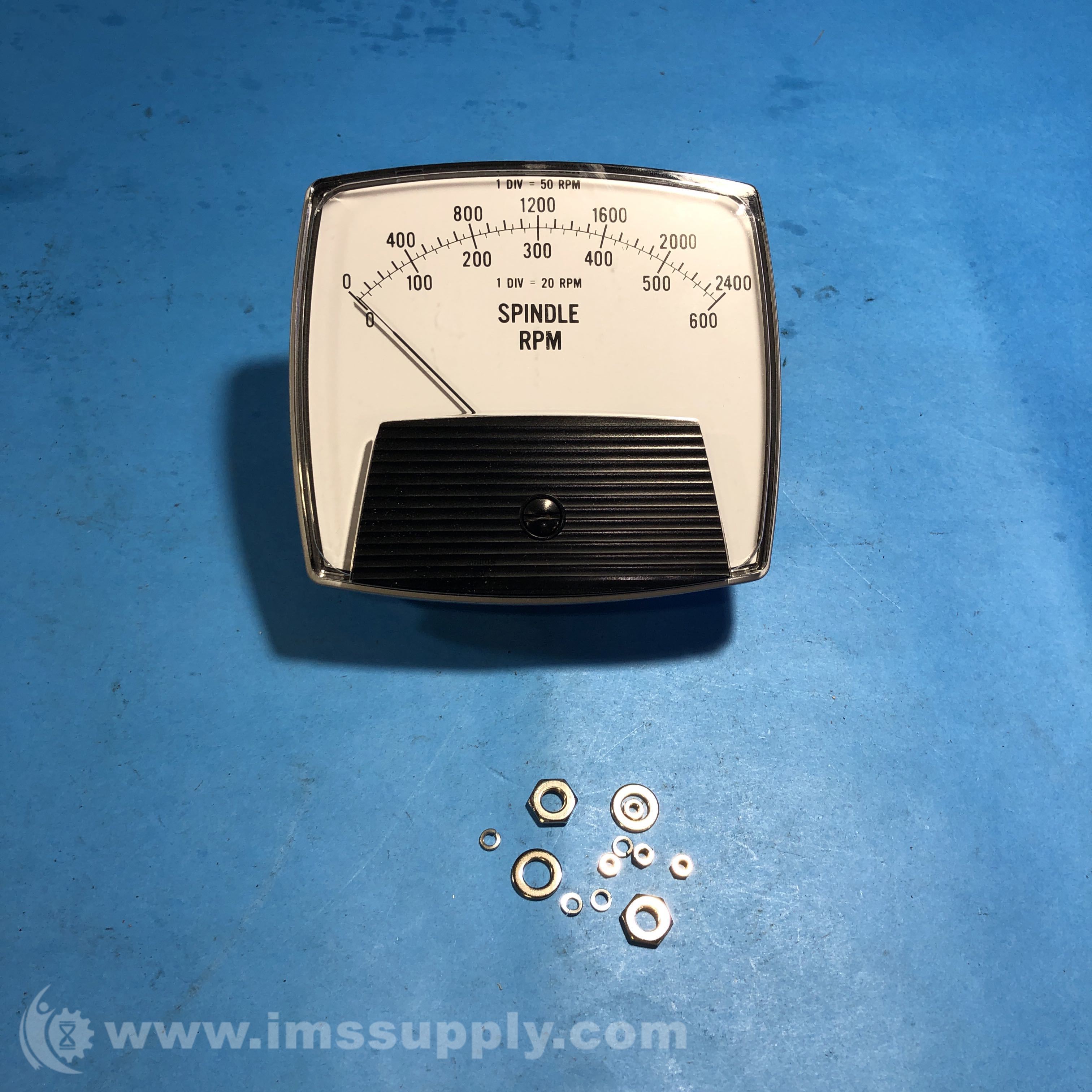 Yokogawa 254400DRDR8JAS Panel Meter, 0-2400 / 0-600 Spindle RPM - IMS ...