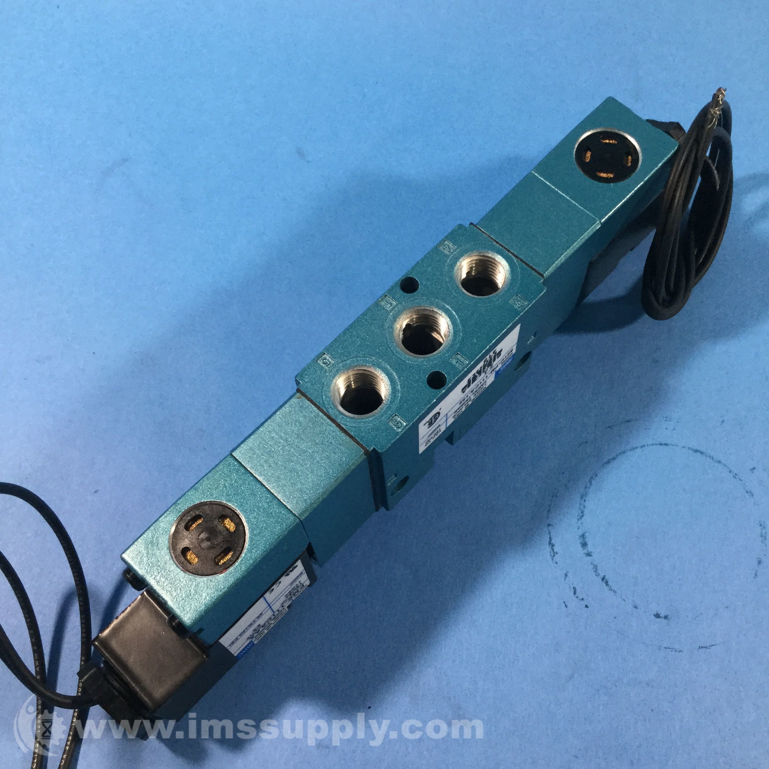 MAC Valves Inc 821C-PM-111CA-152 Solenoid Piloted Spool Valve - IMS Supply