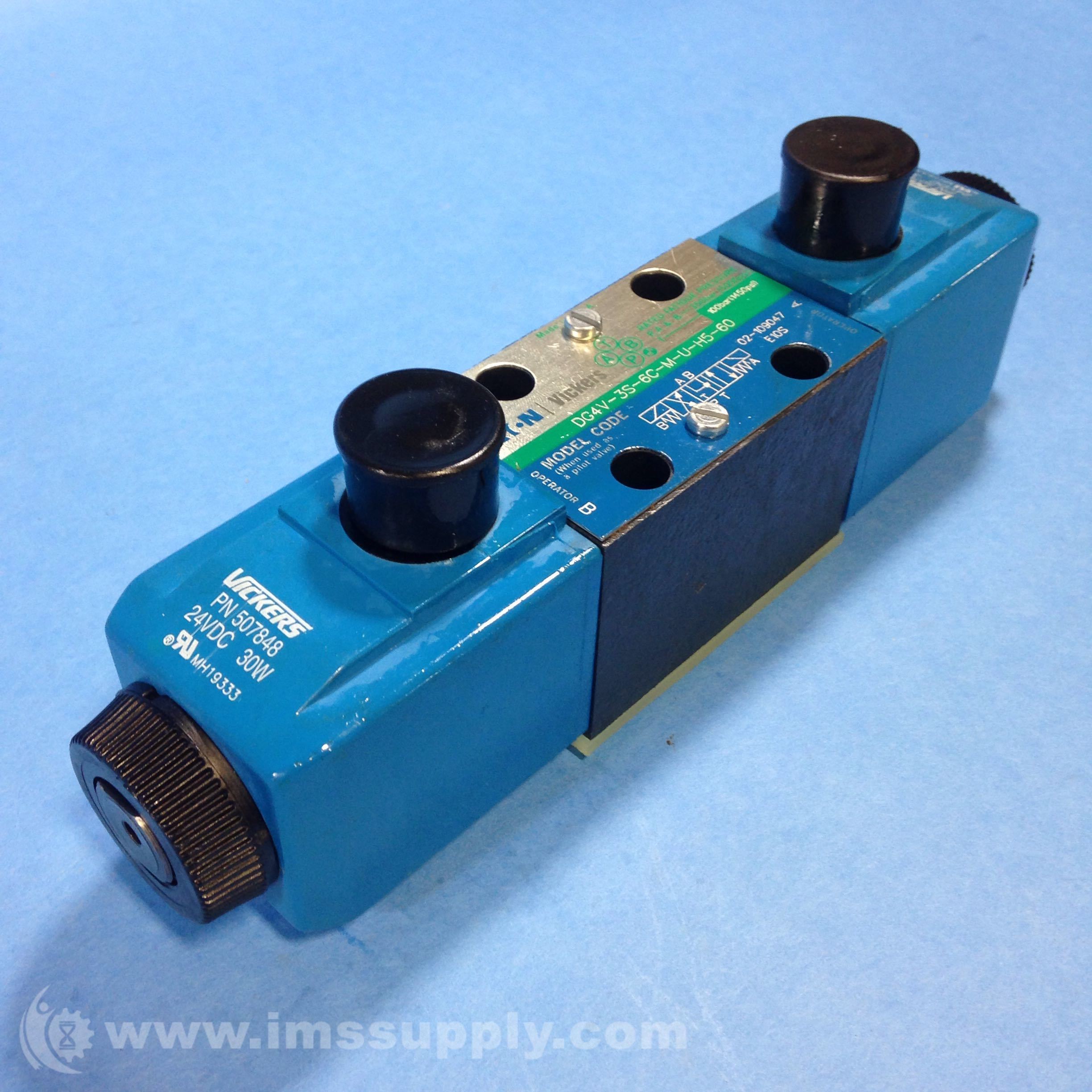Eaton DG4V-3S-6C-M-U-H5-60 Hydraulic Directional Control Valve - IMS Supply