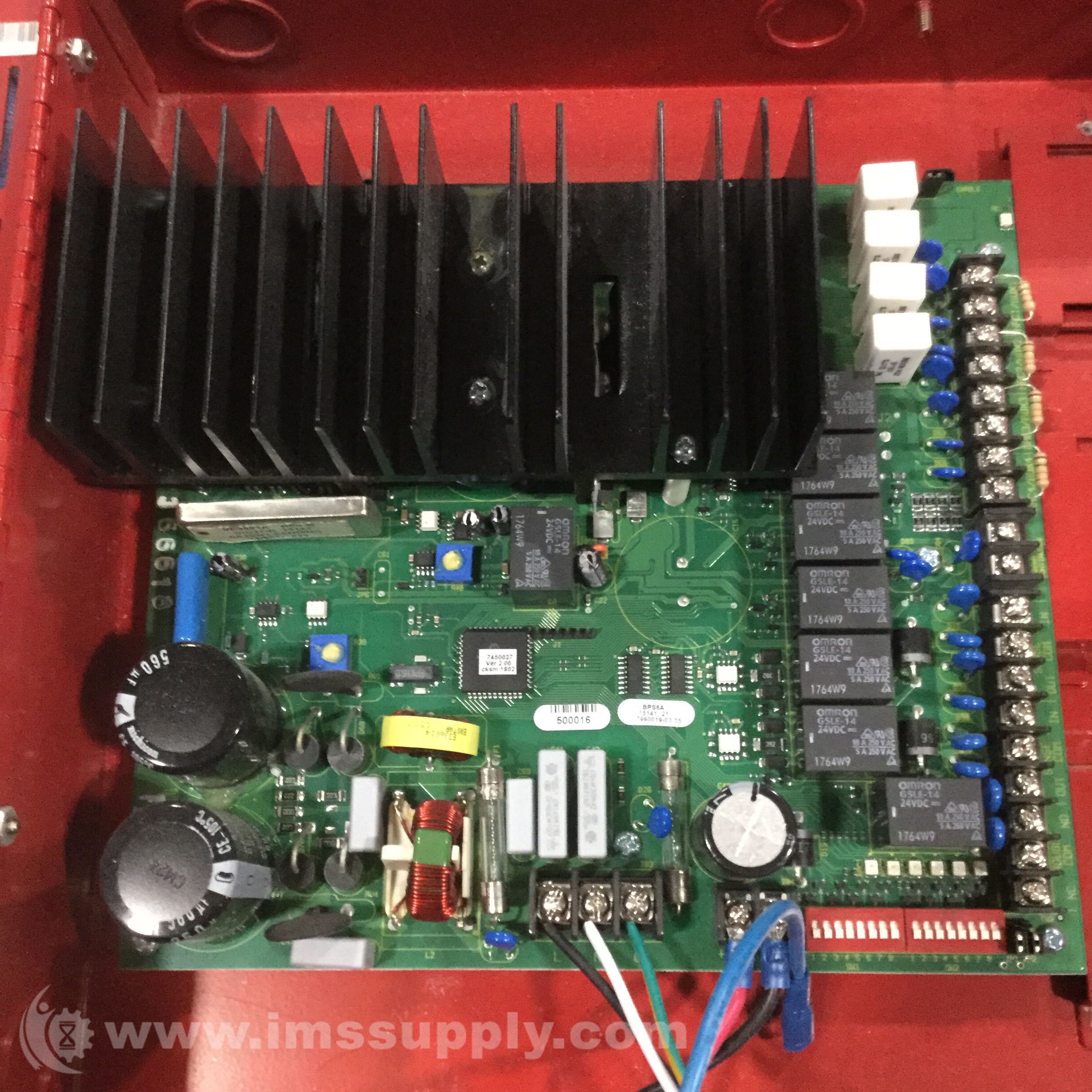 Edwards Signaling BPS6A 6.5 Amp Remote Booster Power Supply - IMS Supply