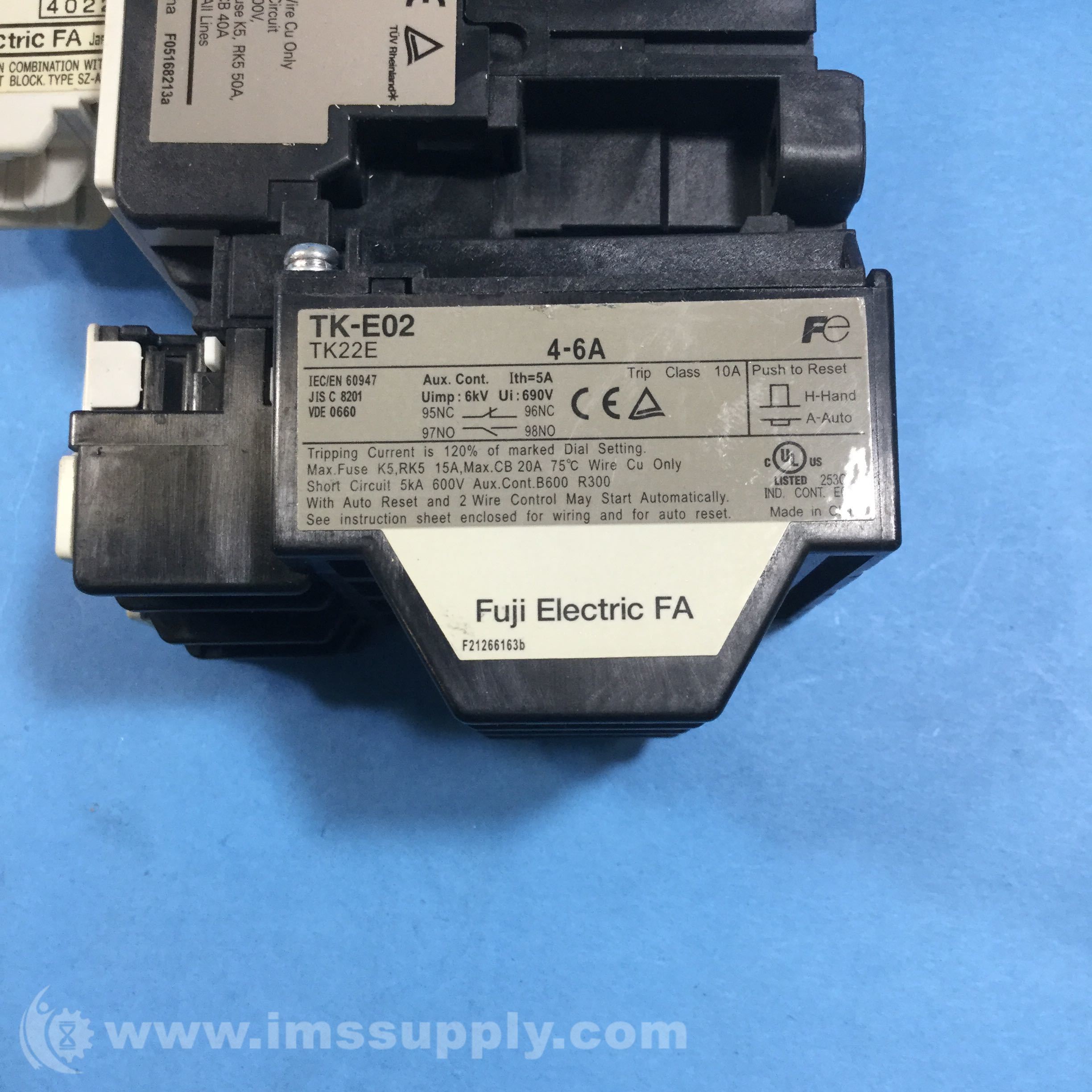 Fuji Electric SC-E04 Contactor - IMS Supply