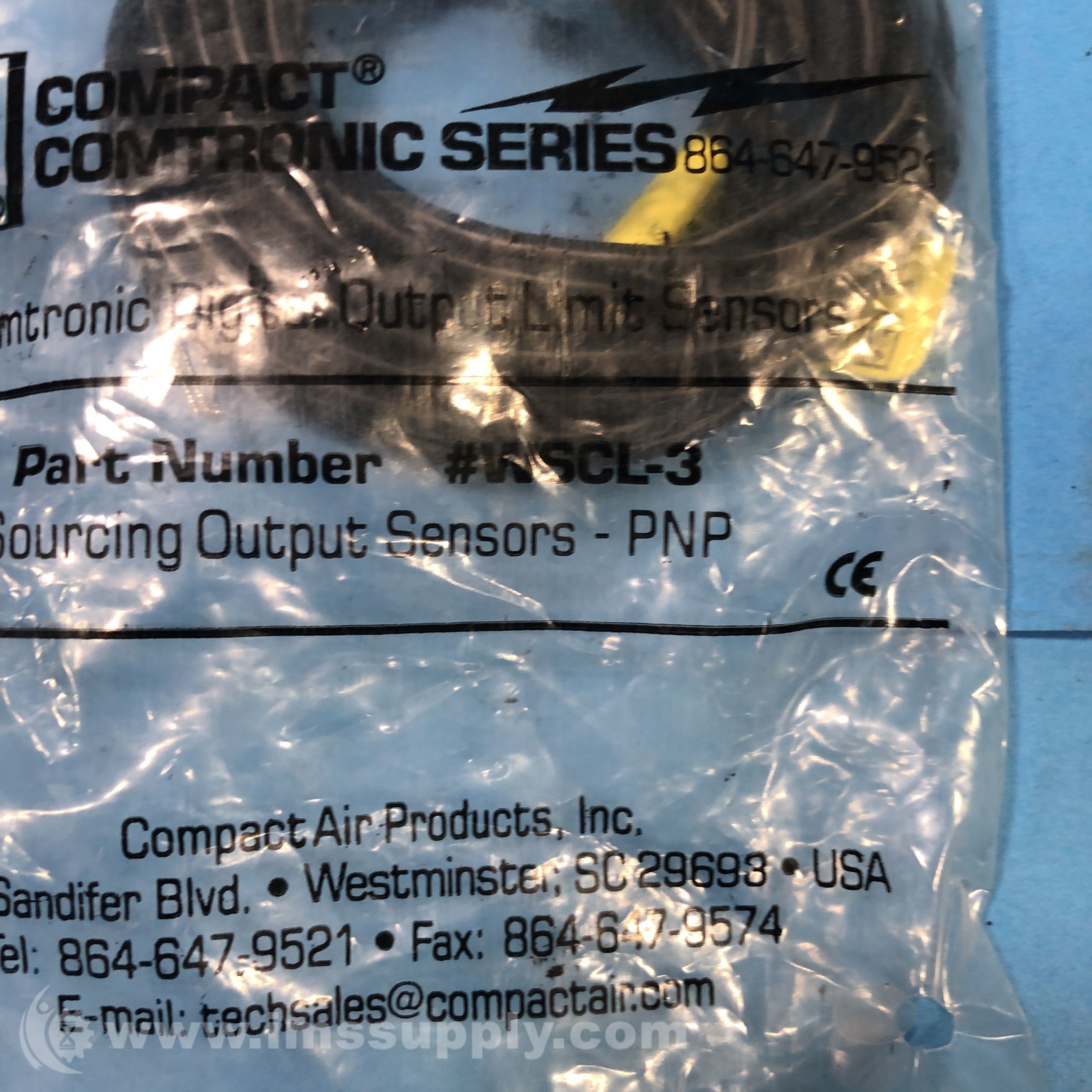 Compact Controls WSCL-3 Comtronic Limit Switch, 5-24VDC - IMS Supply