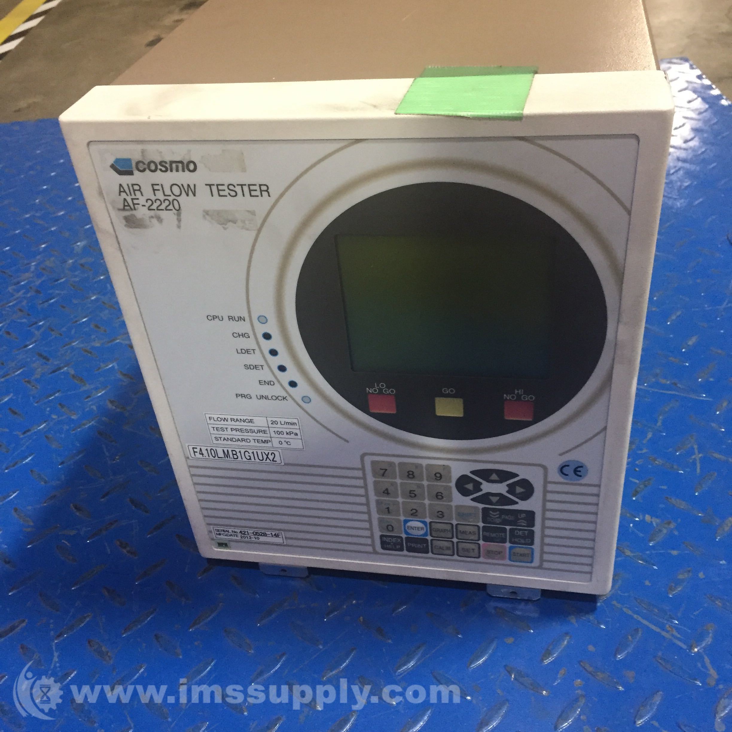 Cosmo AF-2220 Advanced Air Flow Tester - IMS Supply