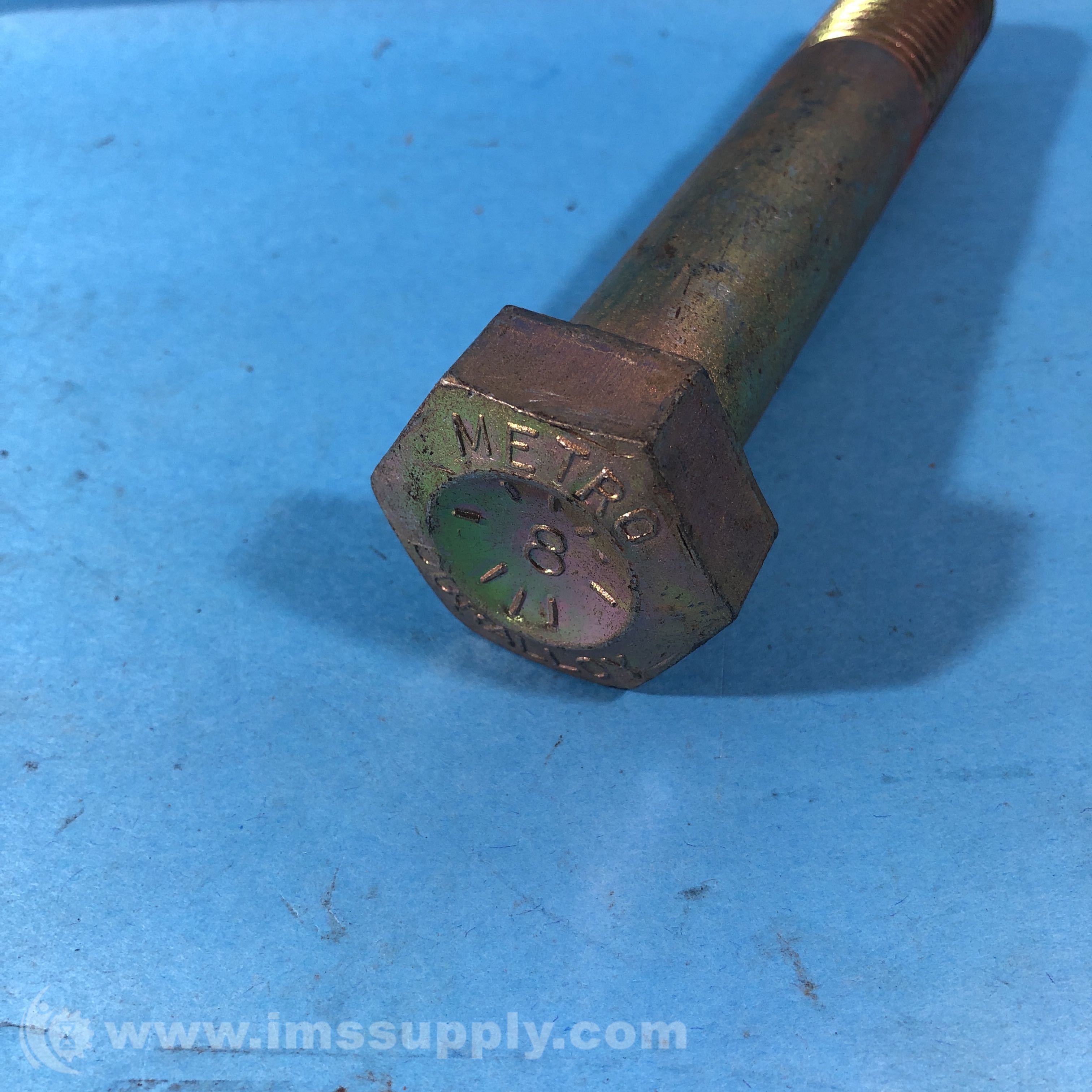 Metro Grade 8 Steel Hex Head Partially Threaded Screw - IMS Supply