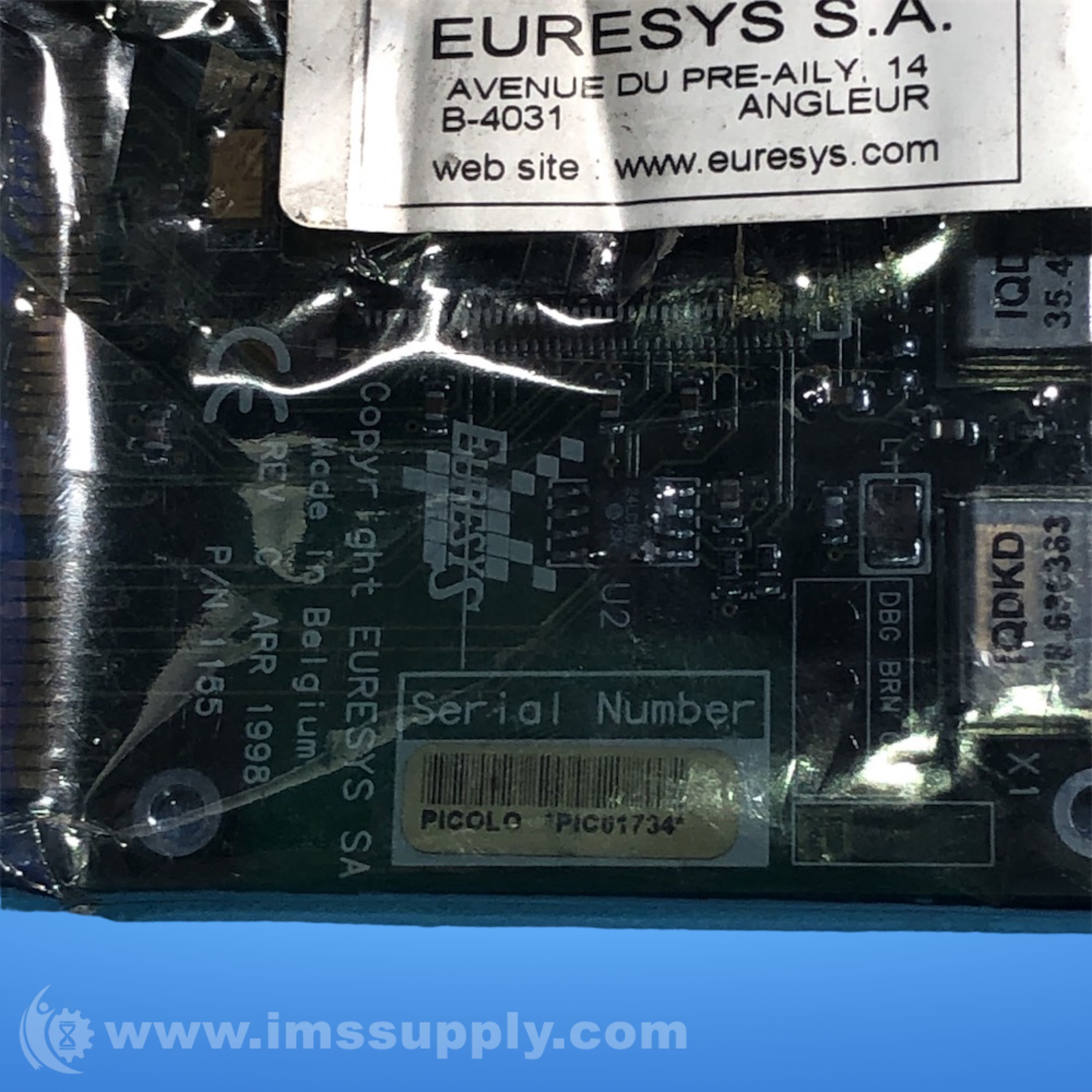 Euresys PIC1734 Frame Grabber Picolo Capture Card - IMS Supply