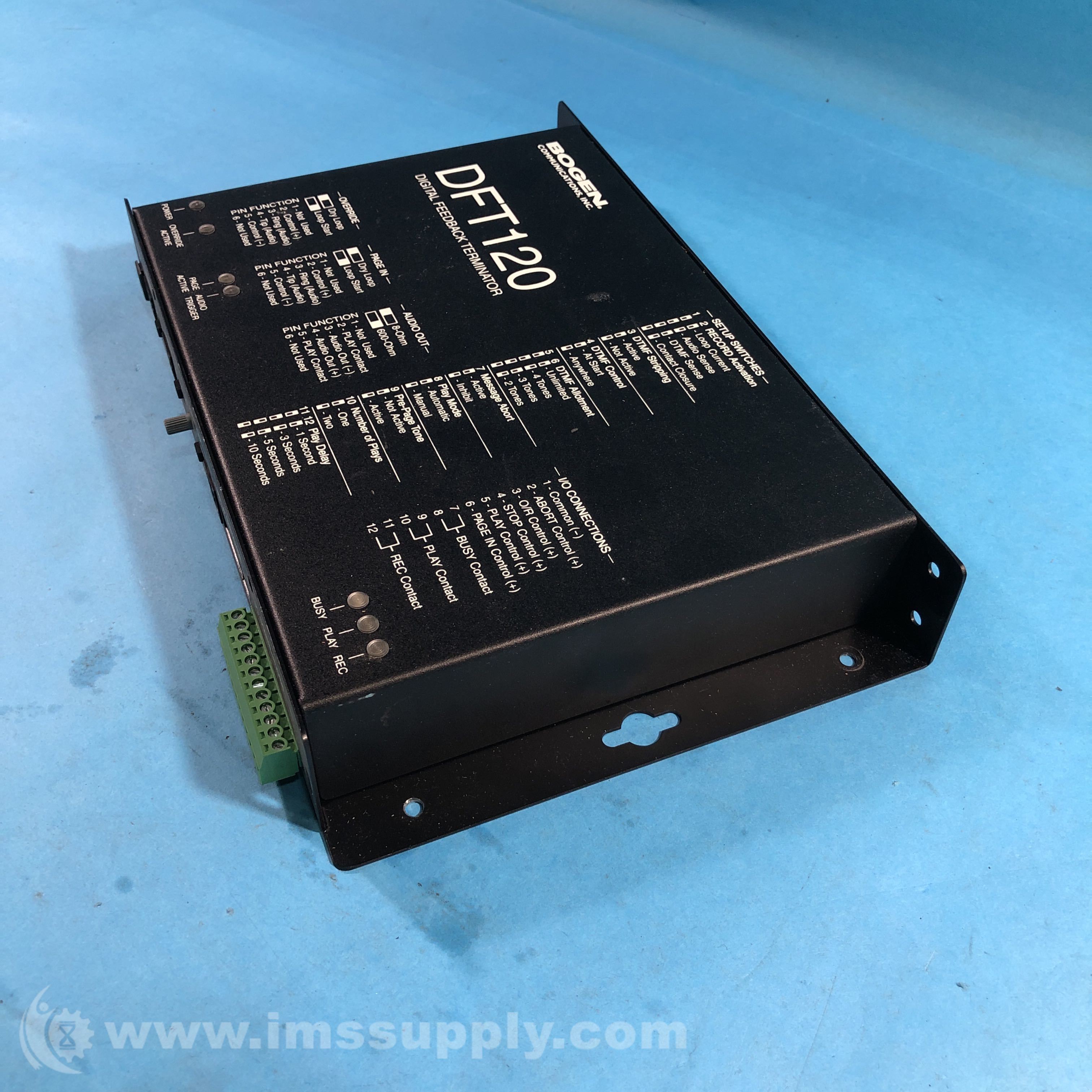 Bogen Communication DFT120 Digital Feedback Termination - IMS Supply