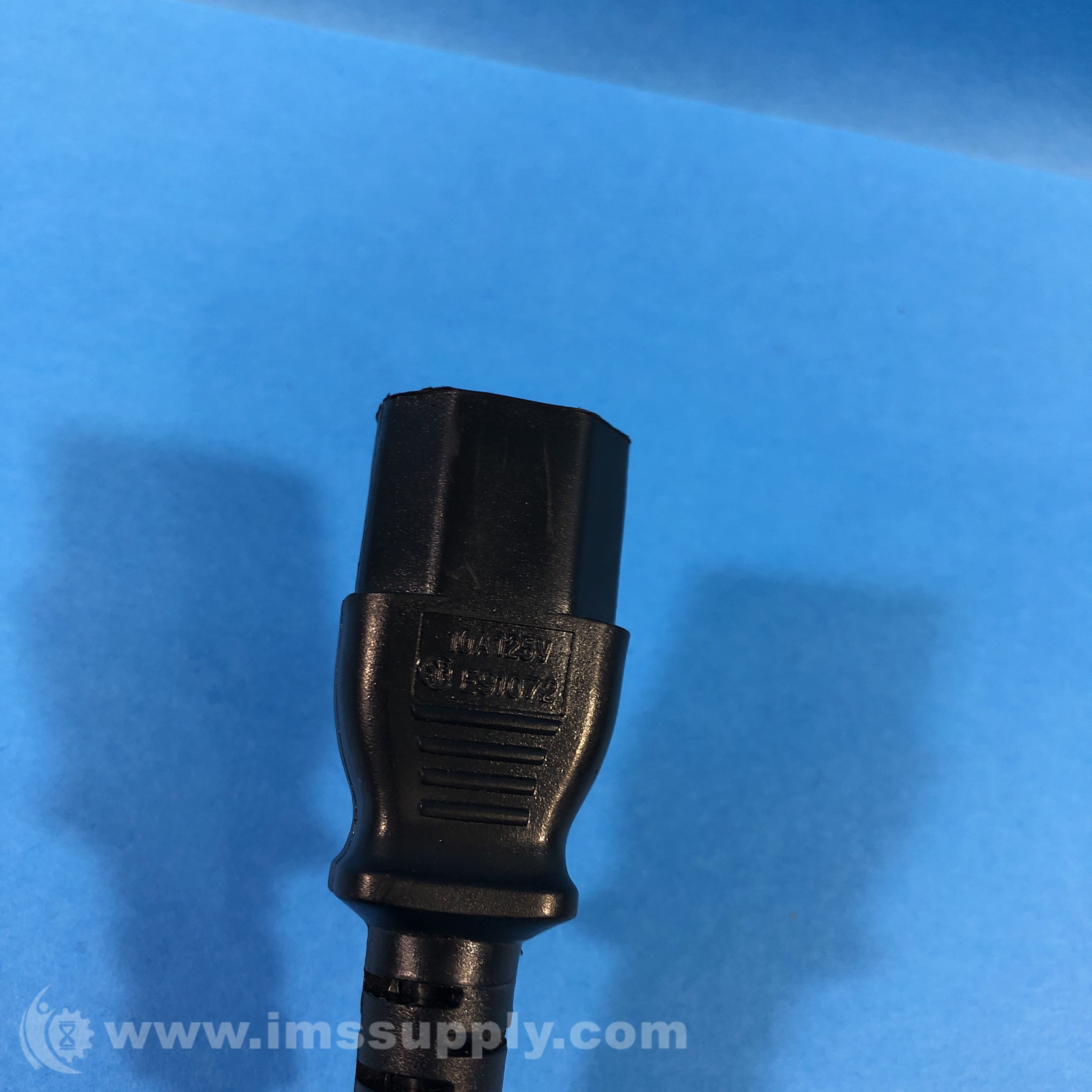 Wonderful Wire & Cable E91072 125V Power Cable 3 Prong - IMS Supply
