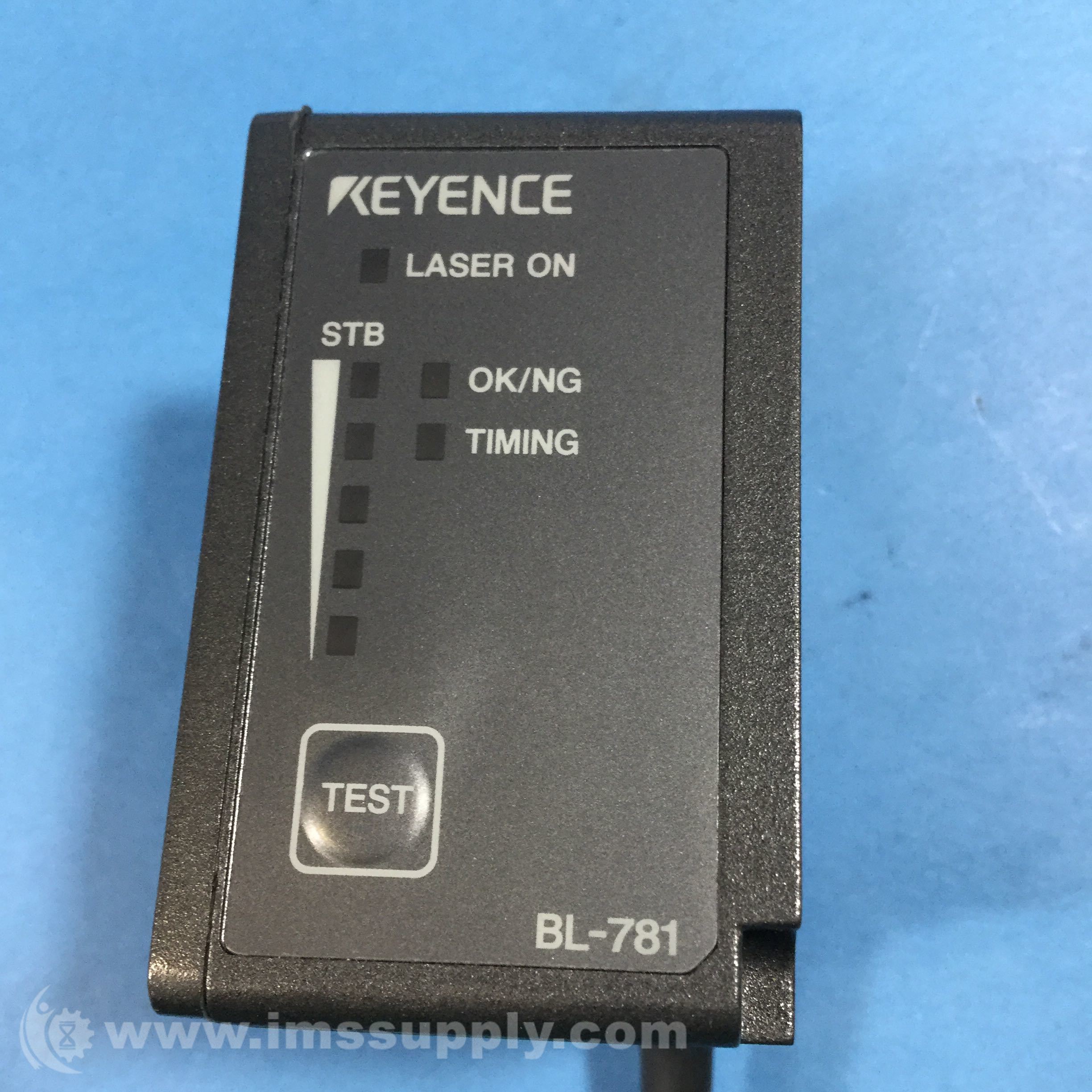 Keyence Corp BL-781 Laser Barcode Reader Long Distance - IMS Supply