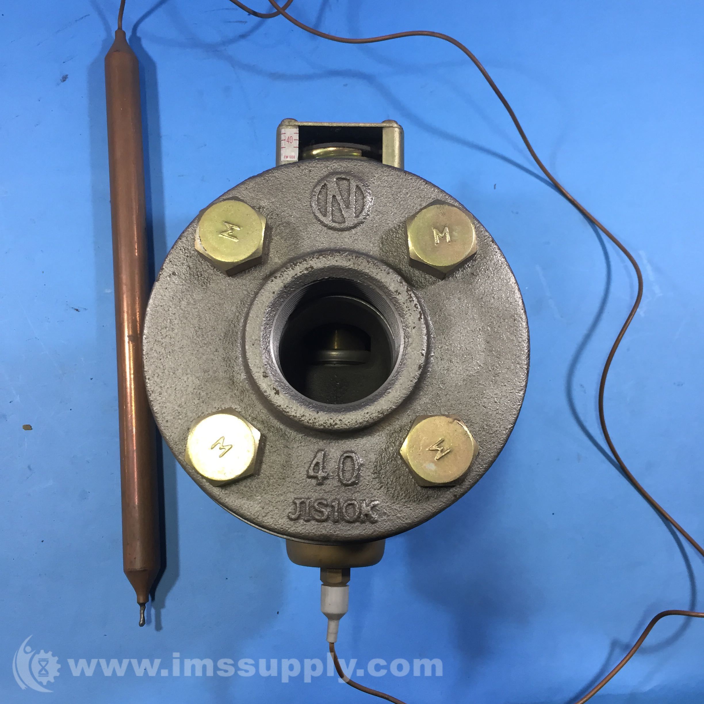 Saginomiya OWR-5014F Water Regulating Valve, 30-50°C Range - IMS Supply