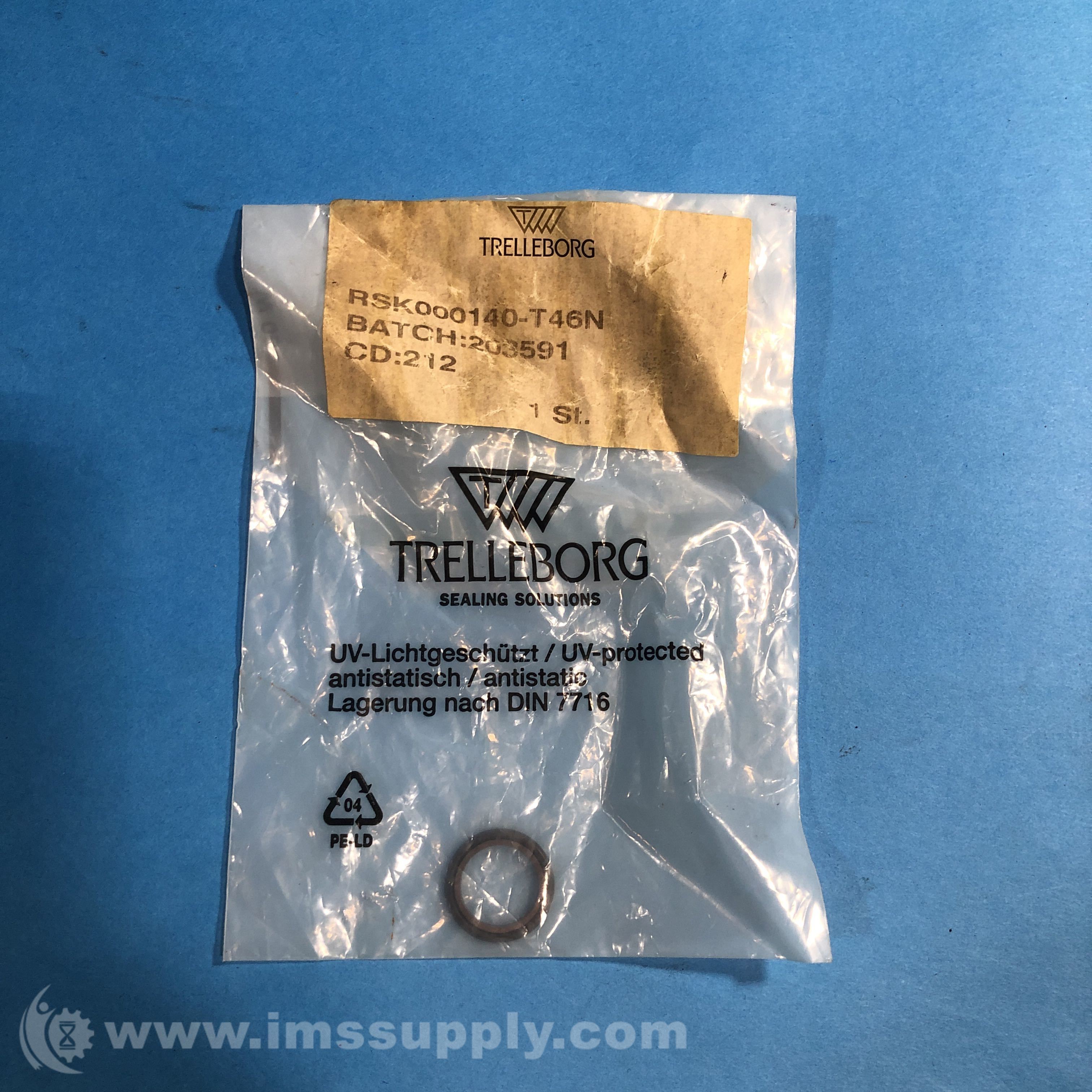 Trelleborg RSK000140-T46N Turcon Stepseal 2K with O-Ring (as Set) - IMS ...