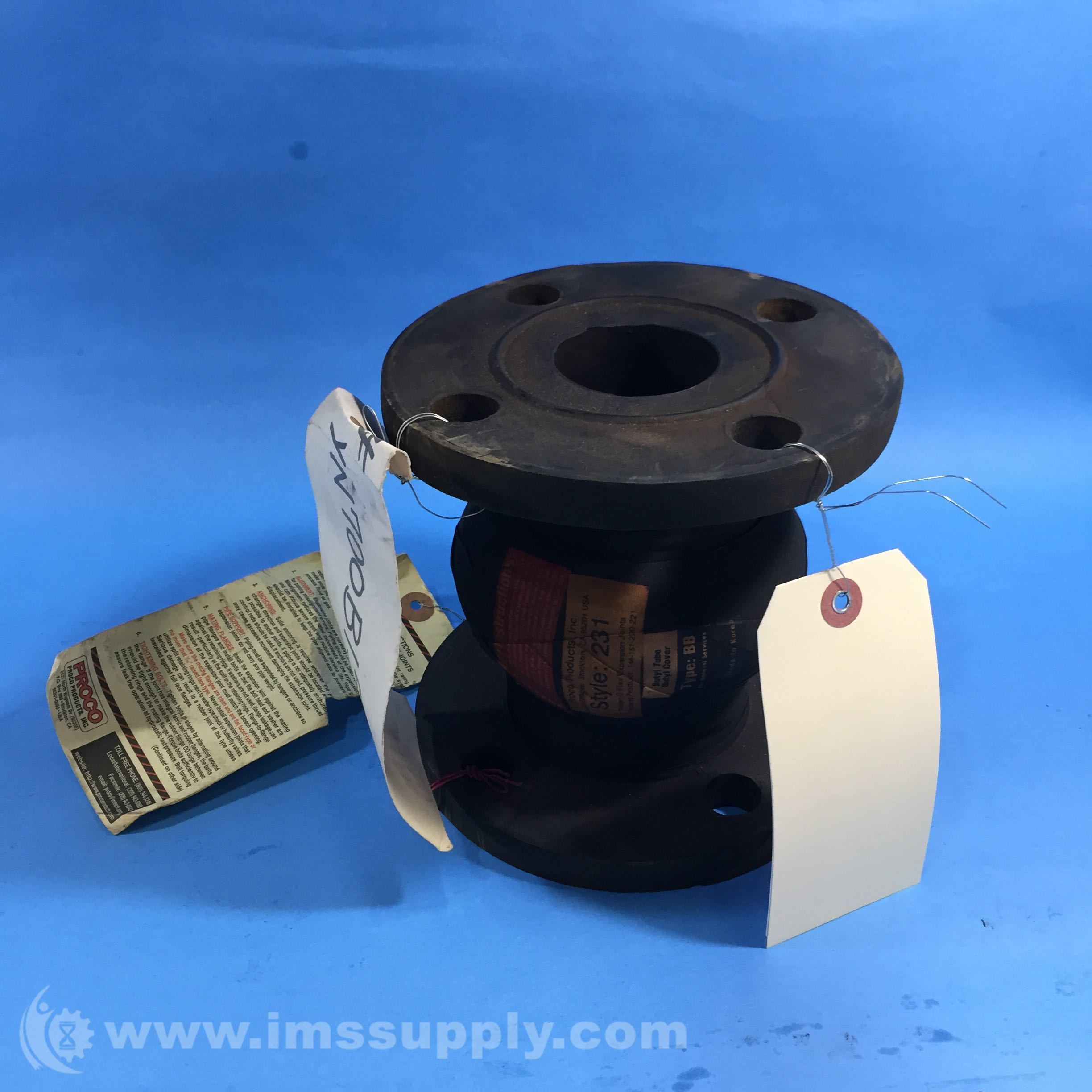 Proco Products Inc 231 Series 230 Rubber Expansion Joint - IMS Supply